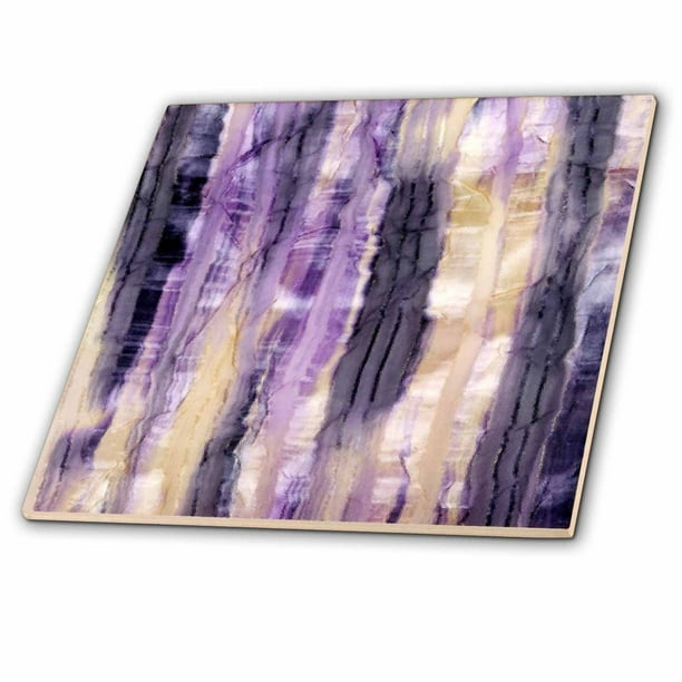 3dRose Glazed Tye Dye Purples - Ceramic Tile, 8-inch - Walmart Business ...