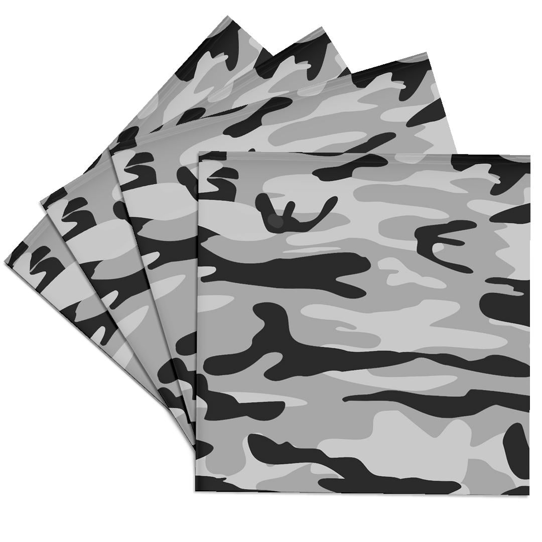 3dRose, Grey camo print - silver gray army uniform camouflage pattern ...