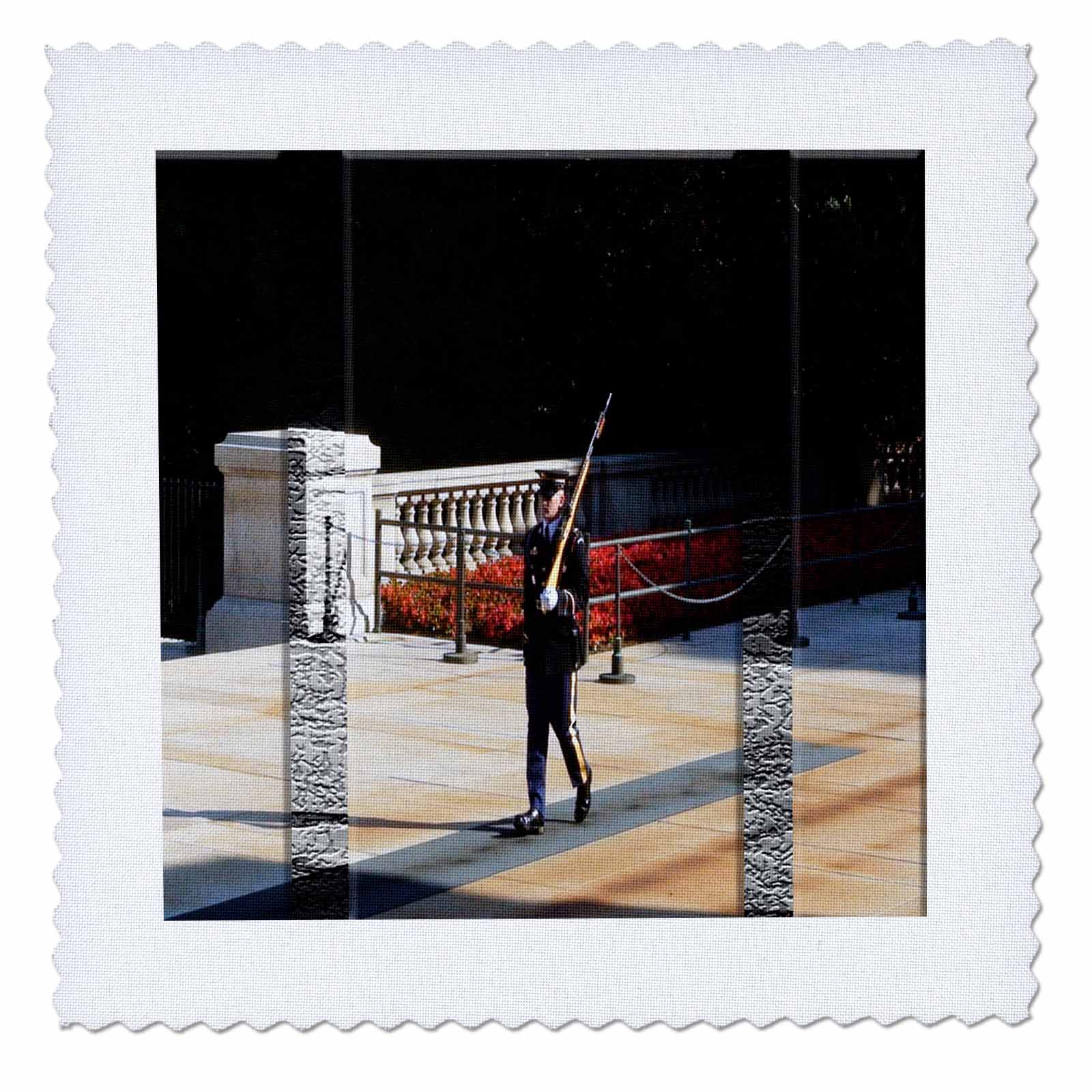 3dRose, Guard For Unknown Soldier Marching in Washington D.C. Beveled ...