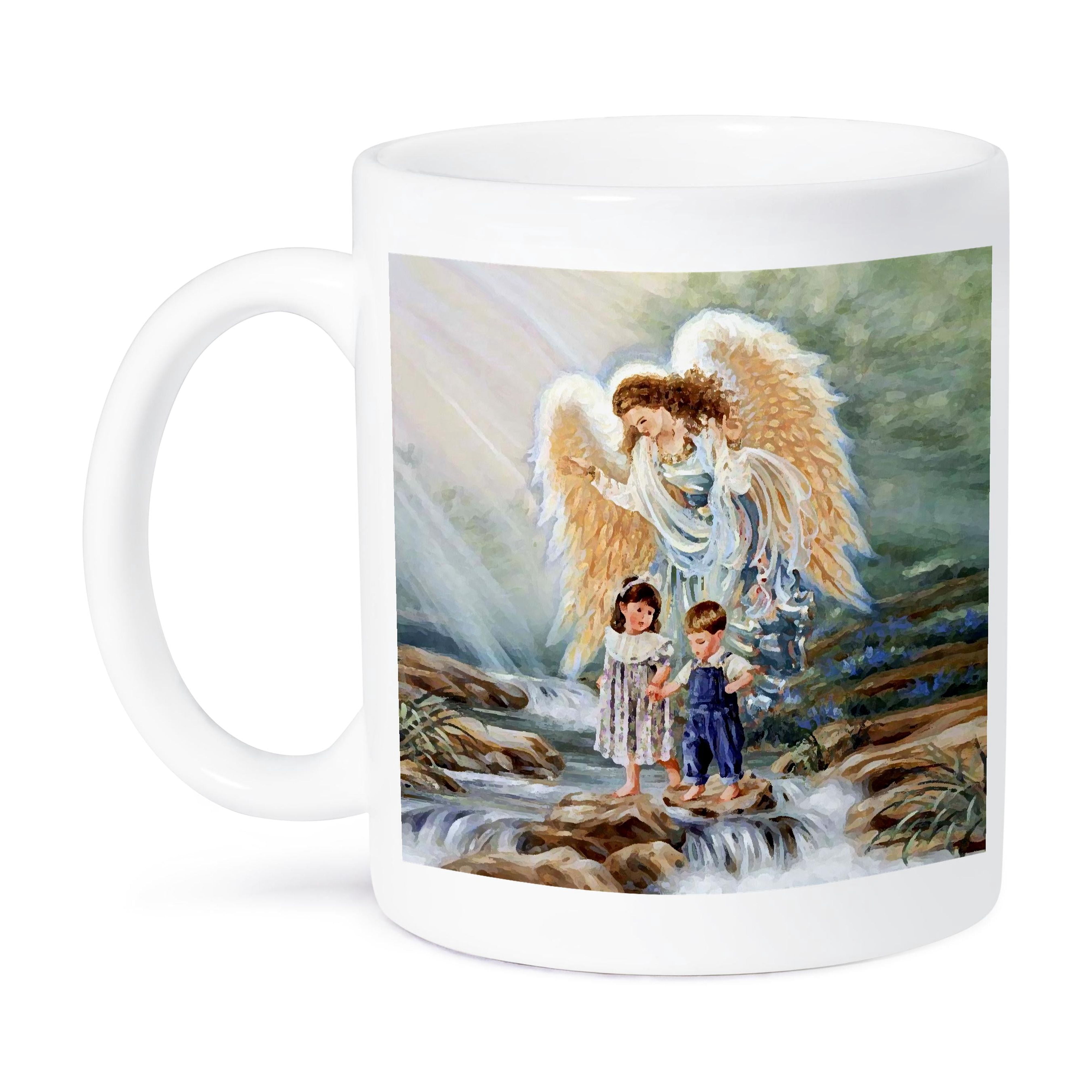 3dRose, Guardian Angel, 15oz Mug - Walmart.com