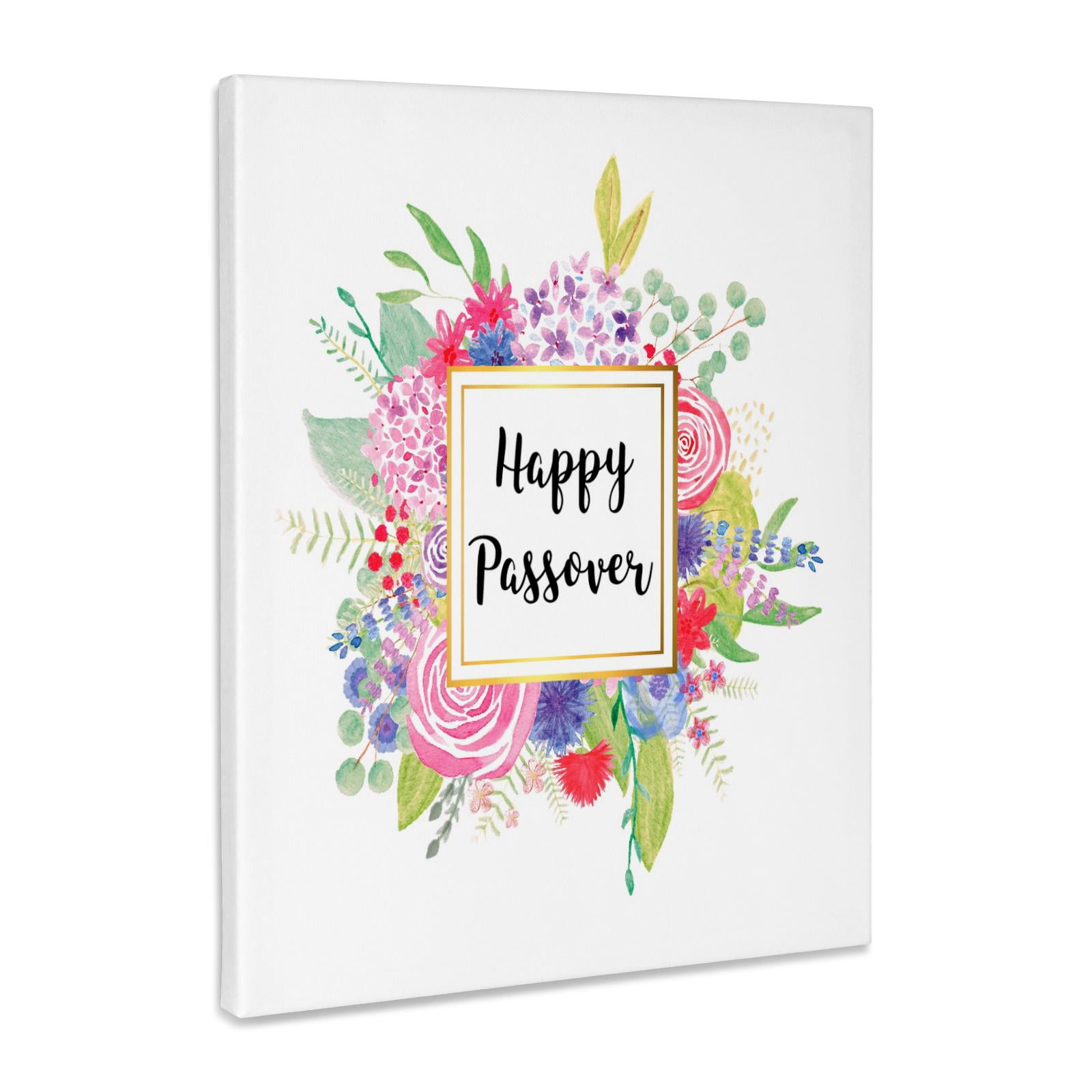 3dRose, Happy Passover - Pretty pink Spring Flower watercolor art ...