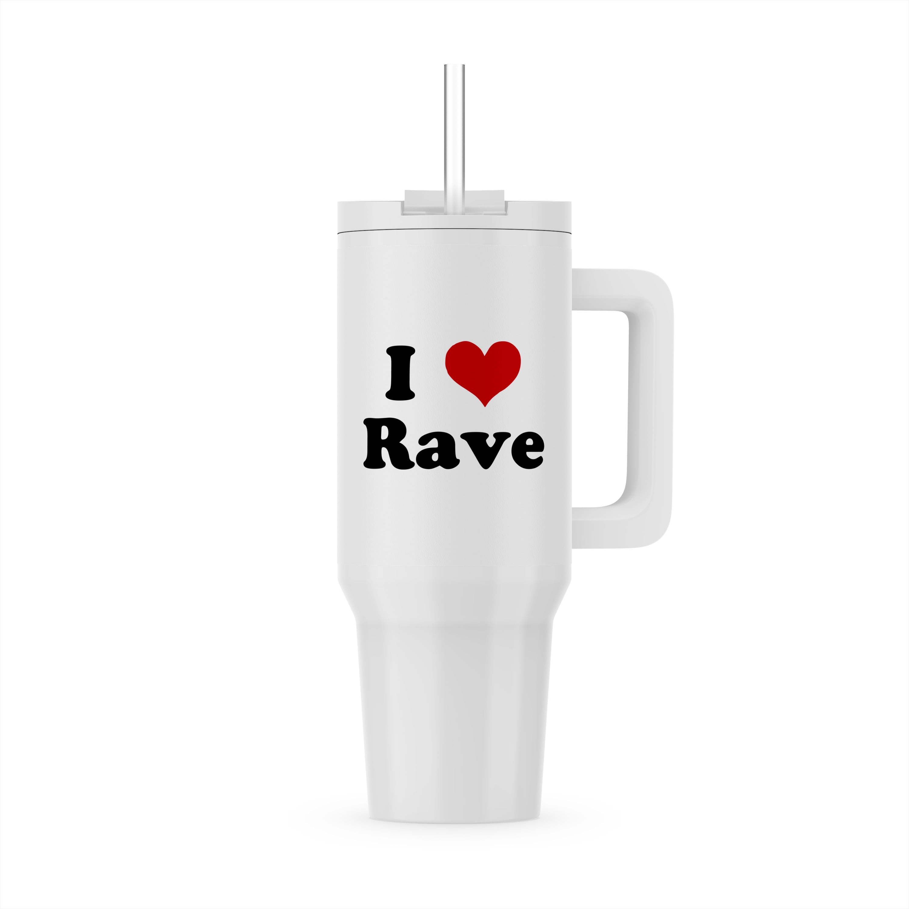 I Love Rave, 40oz Tumbler - Walmart.com