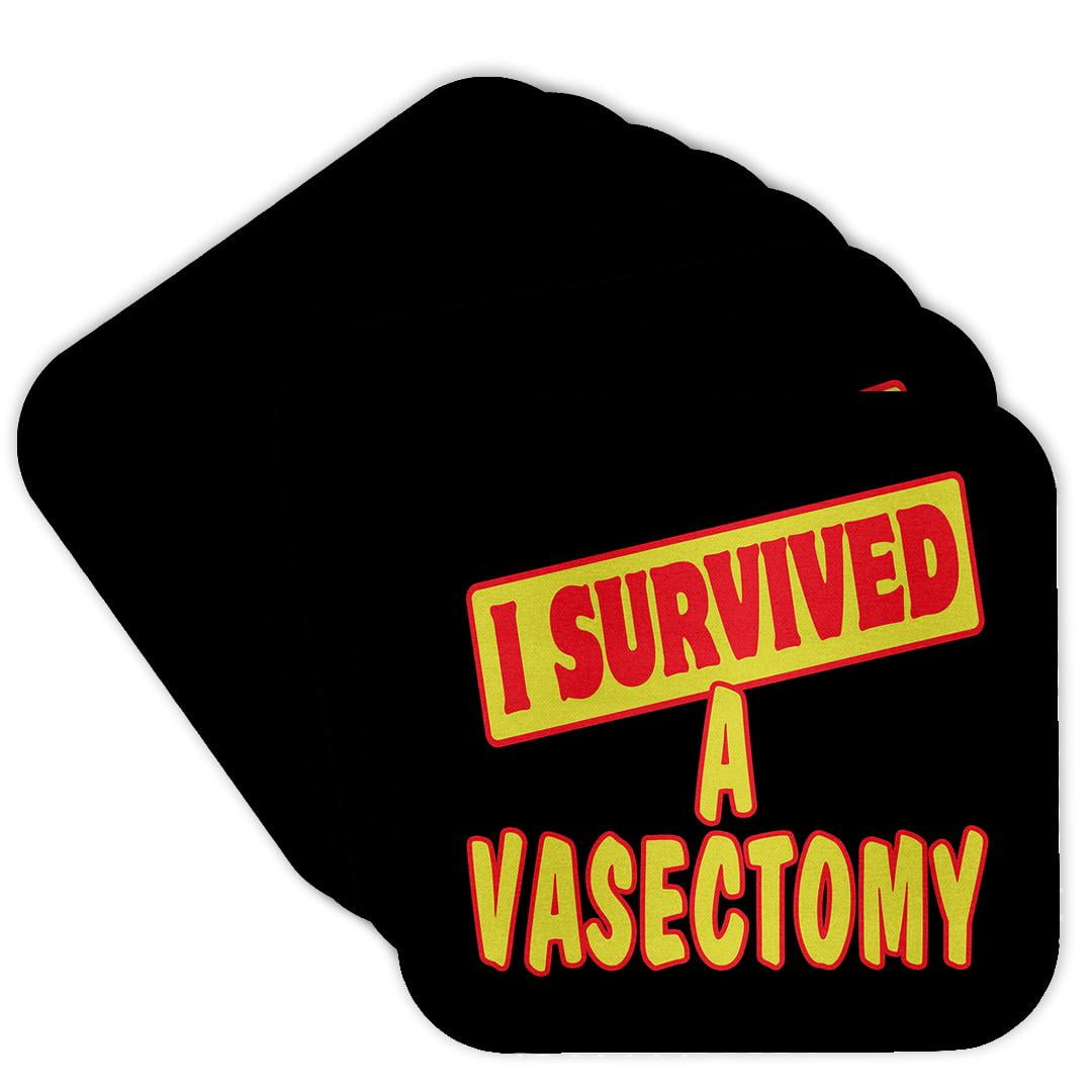 3dRose, I Survived A Vasectomy Survial Pride And Humor Design, Set of 8 ...