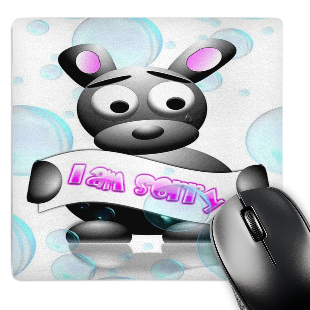 3dRose, Image of Bear With I Am sorry Banner, MousePad - Walmart.com