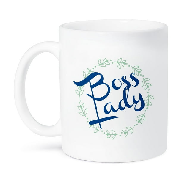 3dRose, Image of Boss Lady Quote, 15oz Mug - Walmart Business Supplies