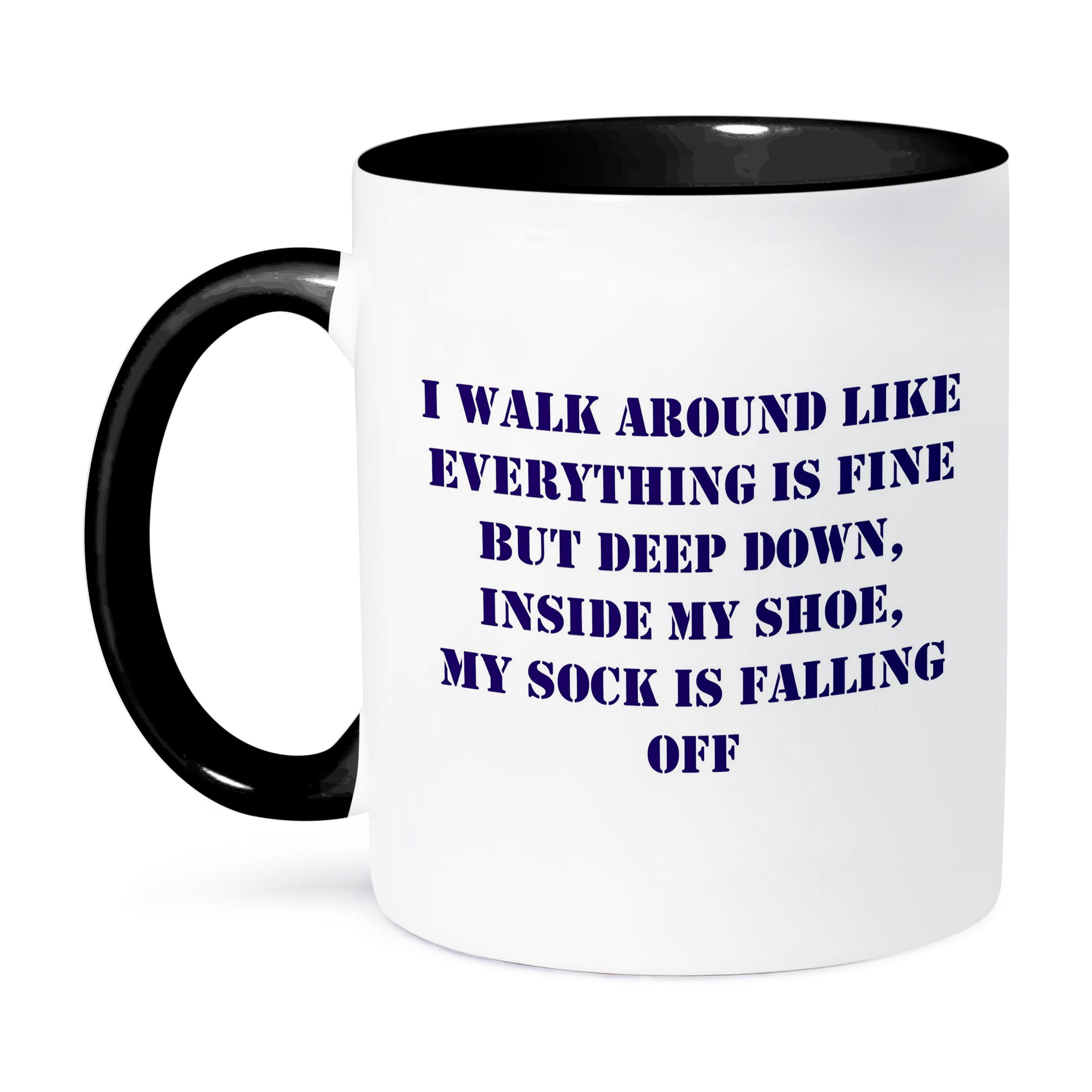3dRose, Image of I Walk Around Like Everything Is Fine But Deep Down ...