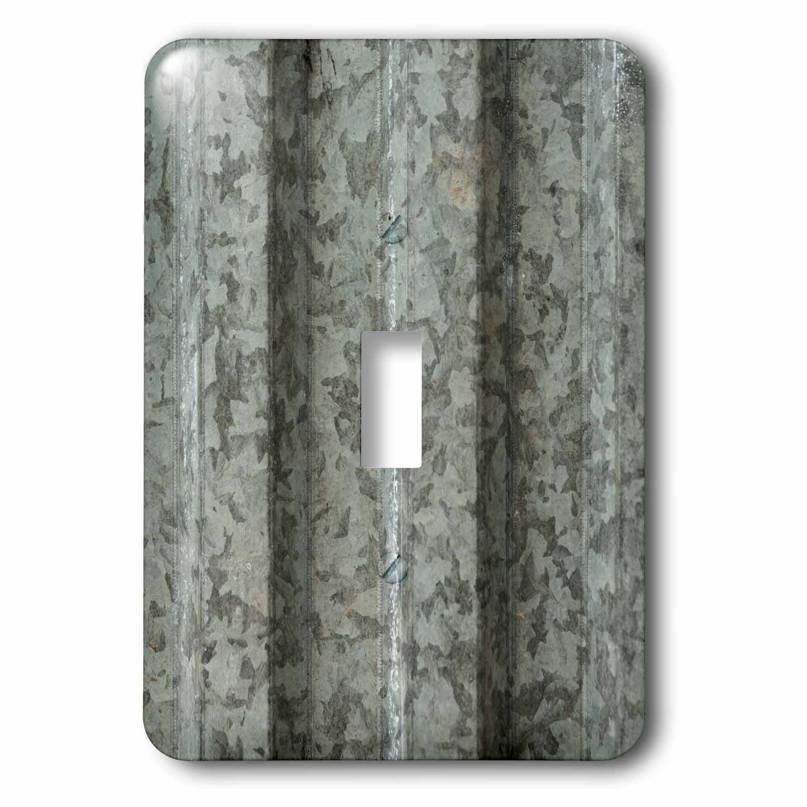 3dRose, Image of corrugated metal surface of grey color spotted texture ...