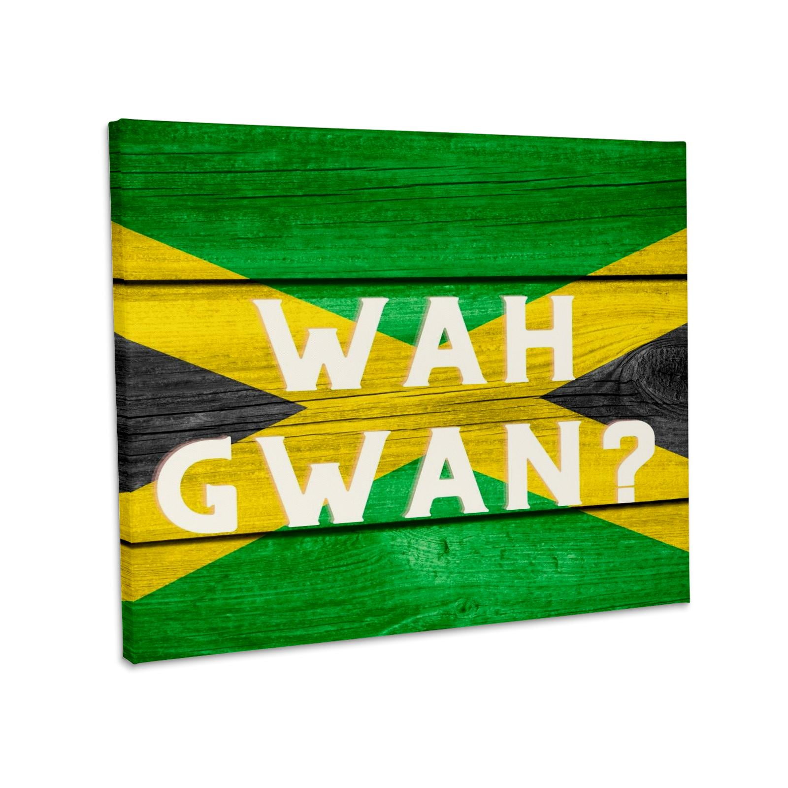 3dRose, Image of the words wah gwan with jamaican flag, Museum Grade ...