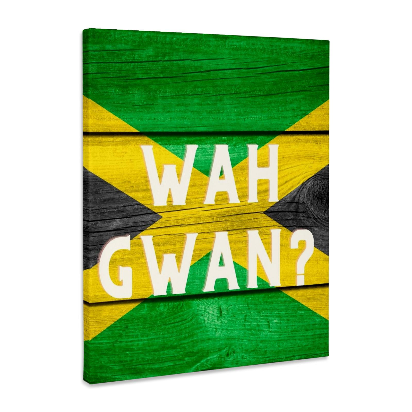 3dRose, Image of the words wah gwan with jamaican flag, Museum Grade ...