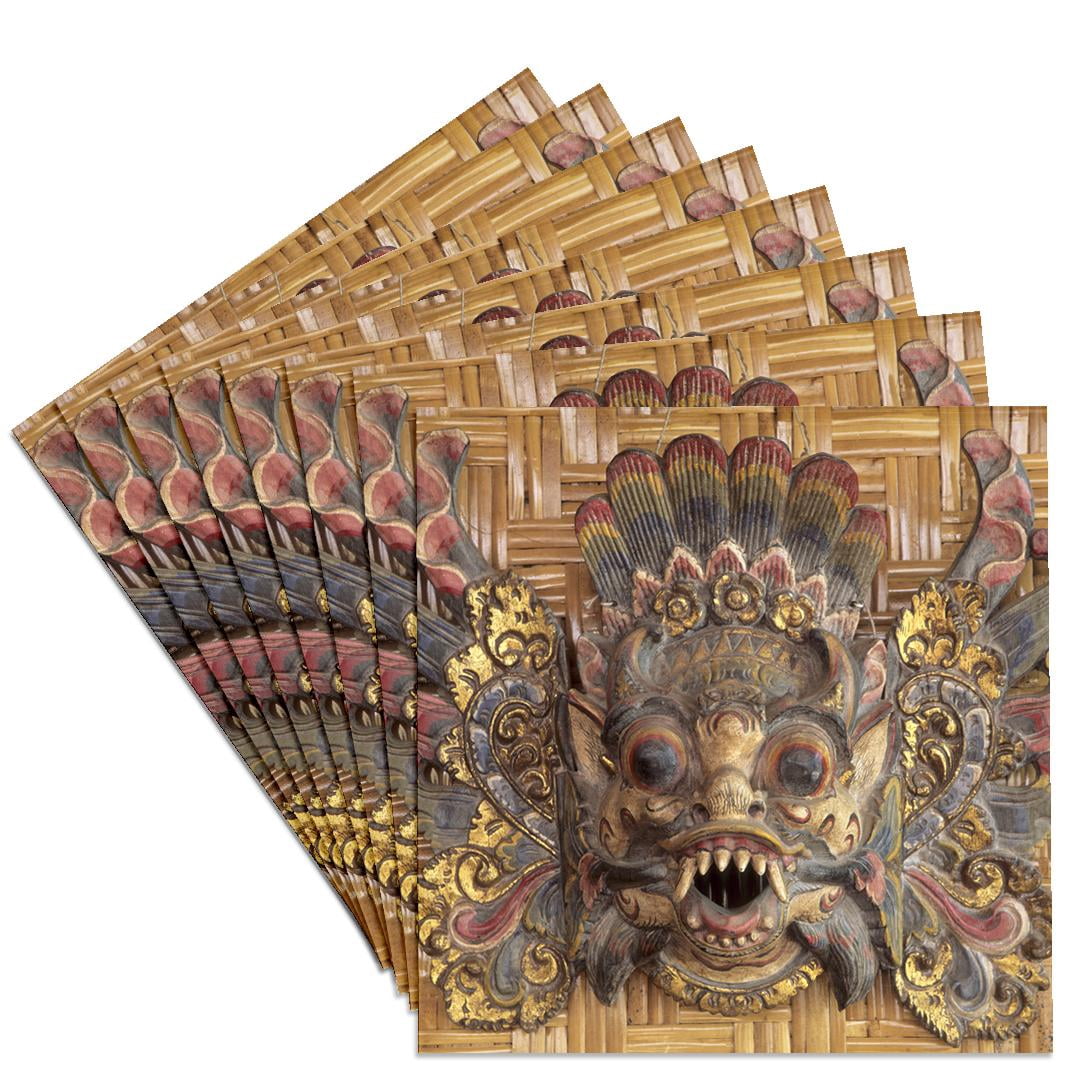 3dRose, Indonesia, Bali, Ubud, Barong mask, souvenir -AS11 JME0098 ...