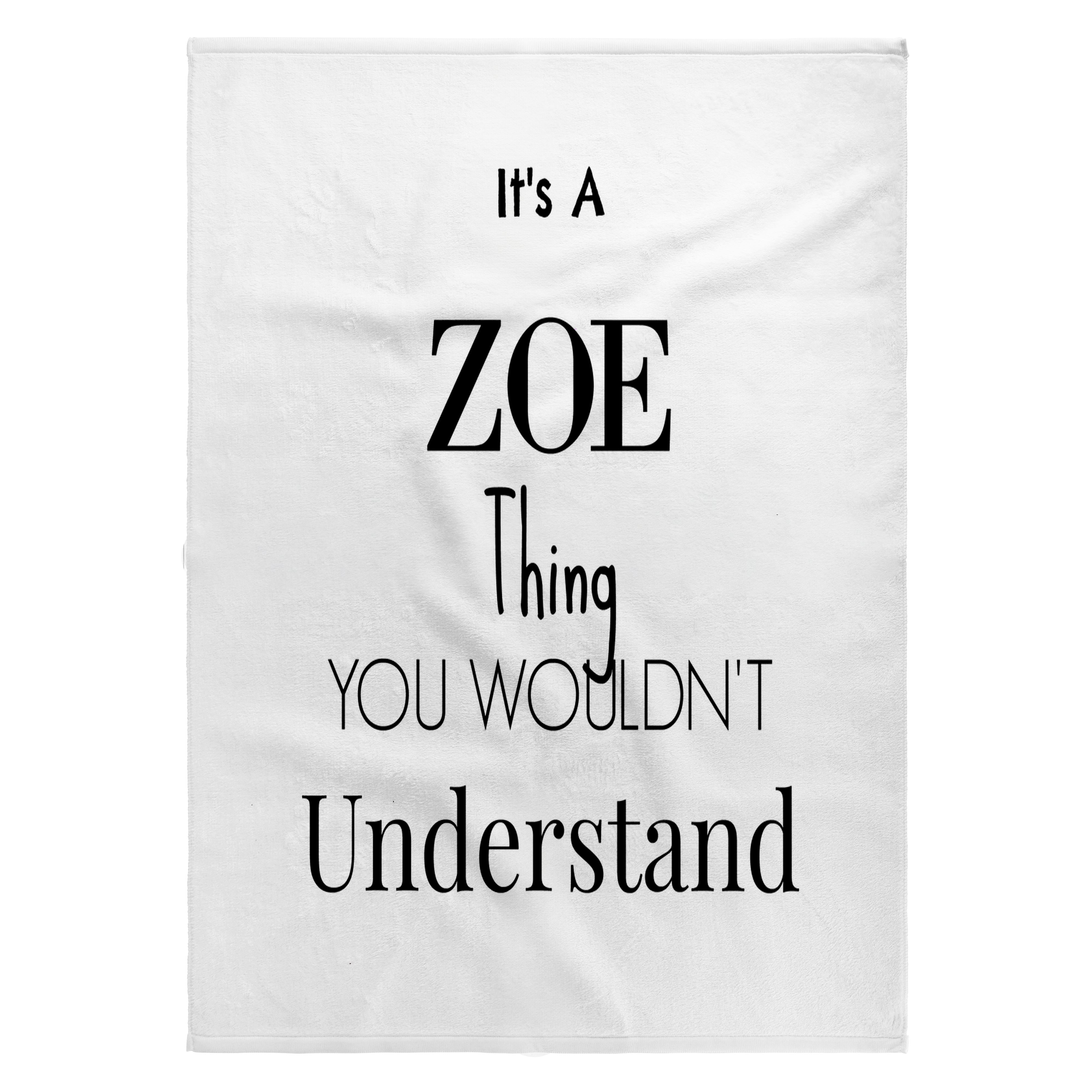 3dRose, Its a Zoe thing, 22x30 Bath Hand Pool Towel - Walmart.com