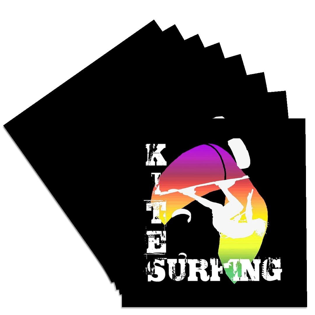 3drose, Kite Surfing with Freestyle Kitesurfer and Kite 11, Set of 8 ...