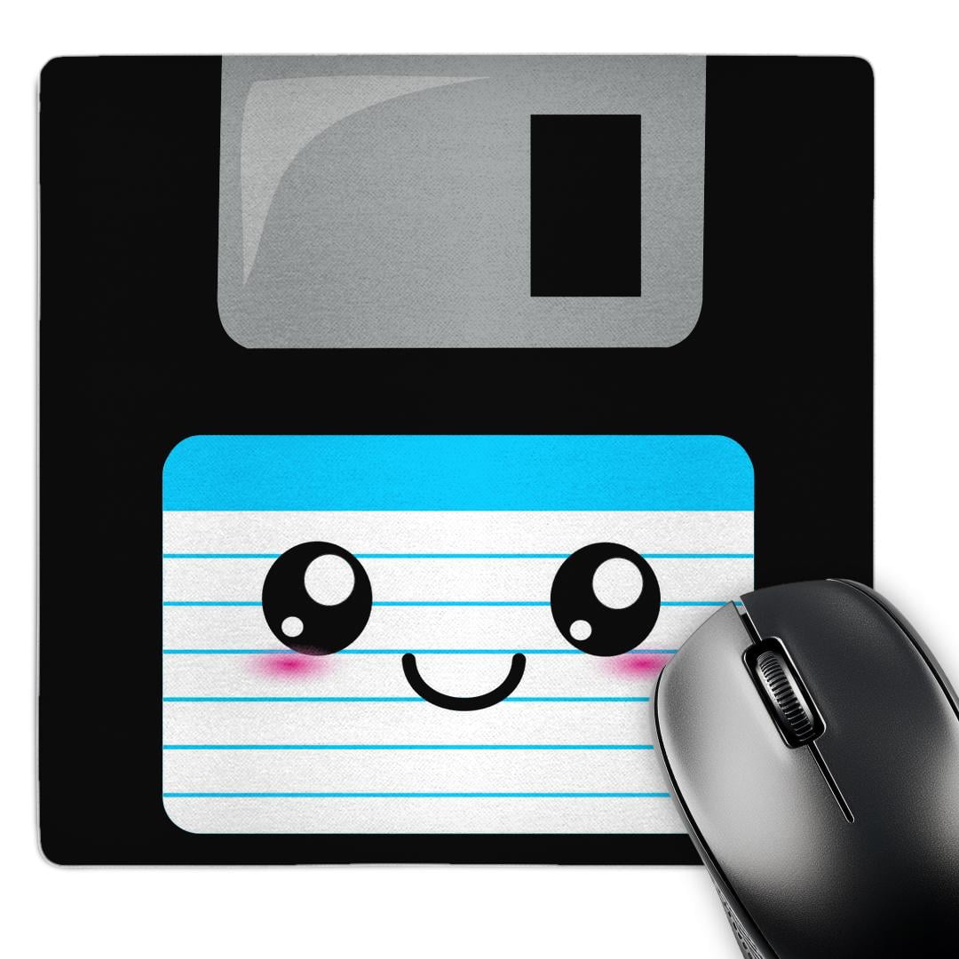 3dRose, Kawaii Cute Happy Floppy Disk - Retro Ninties computer disk ...