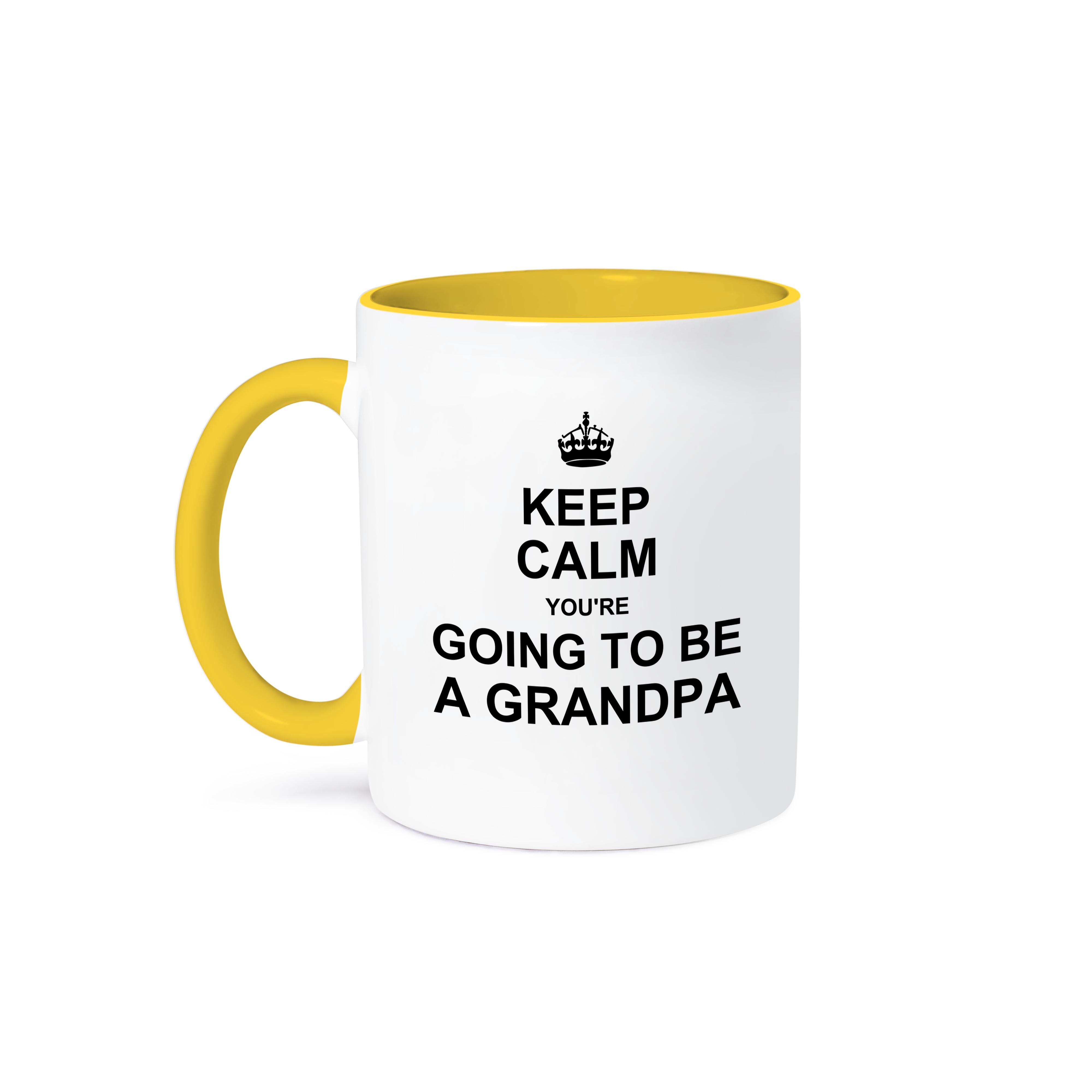 3dRose, Keep Calm Youre going to be a Grandpa - future grandfather text ...