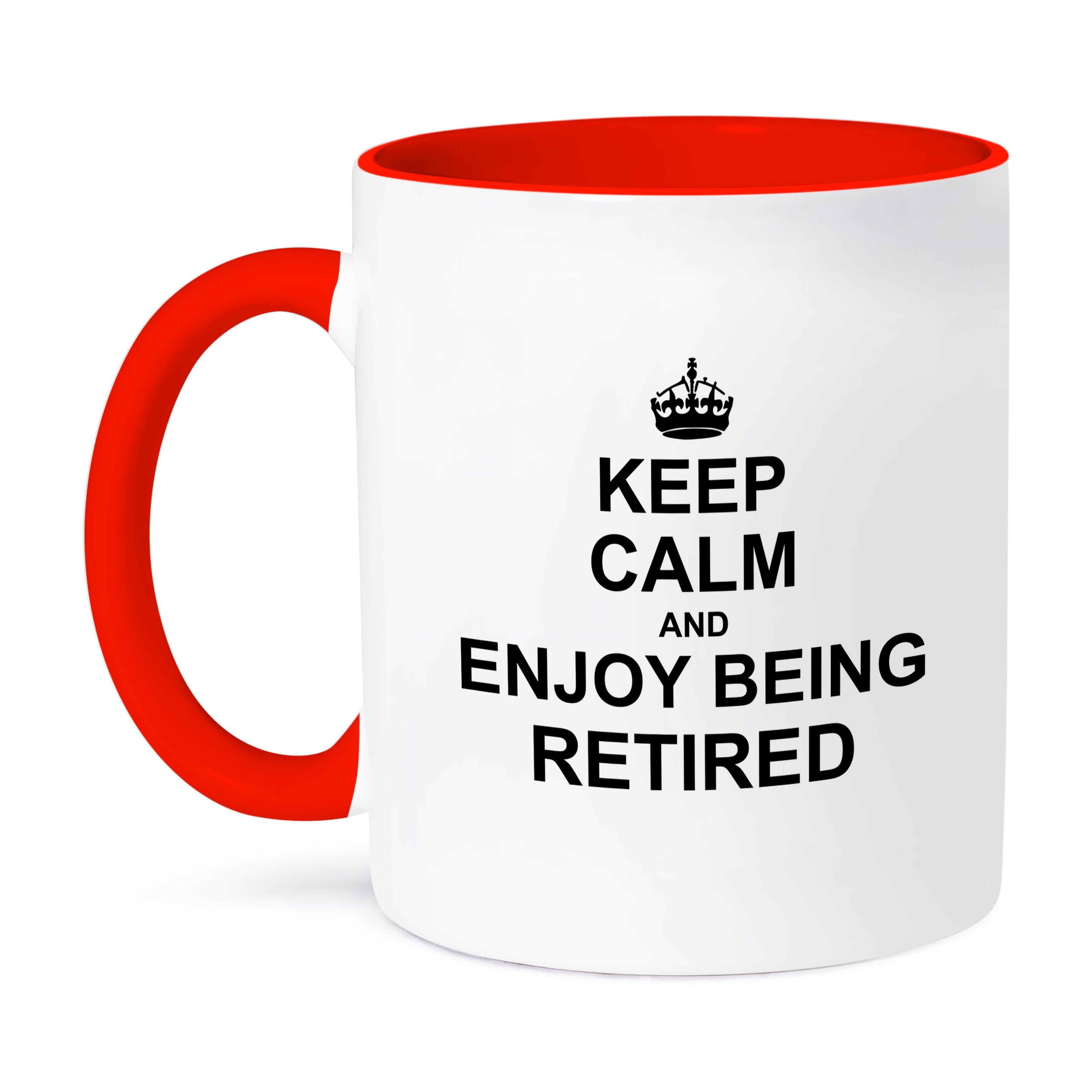 3dRose, Keep Calm and Enjoy being Retired. fun carry on themed ...