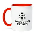 3dRose, Keep Calm and Enjoy being Retired. fun carry on themed ...
