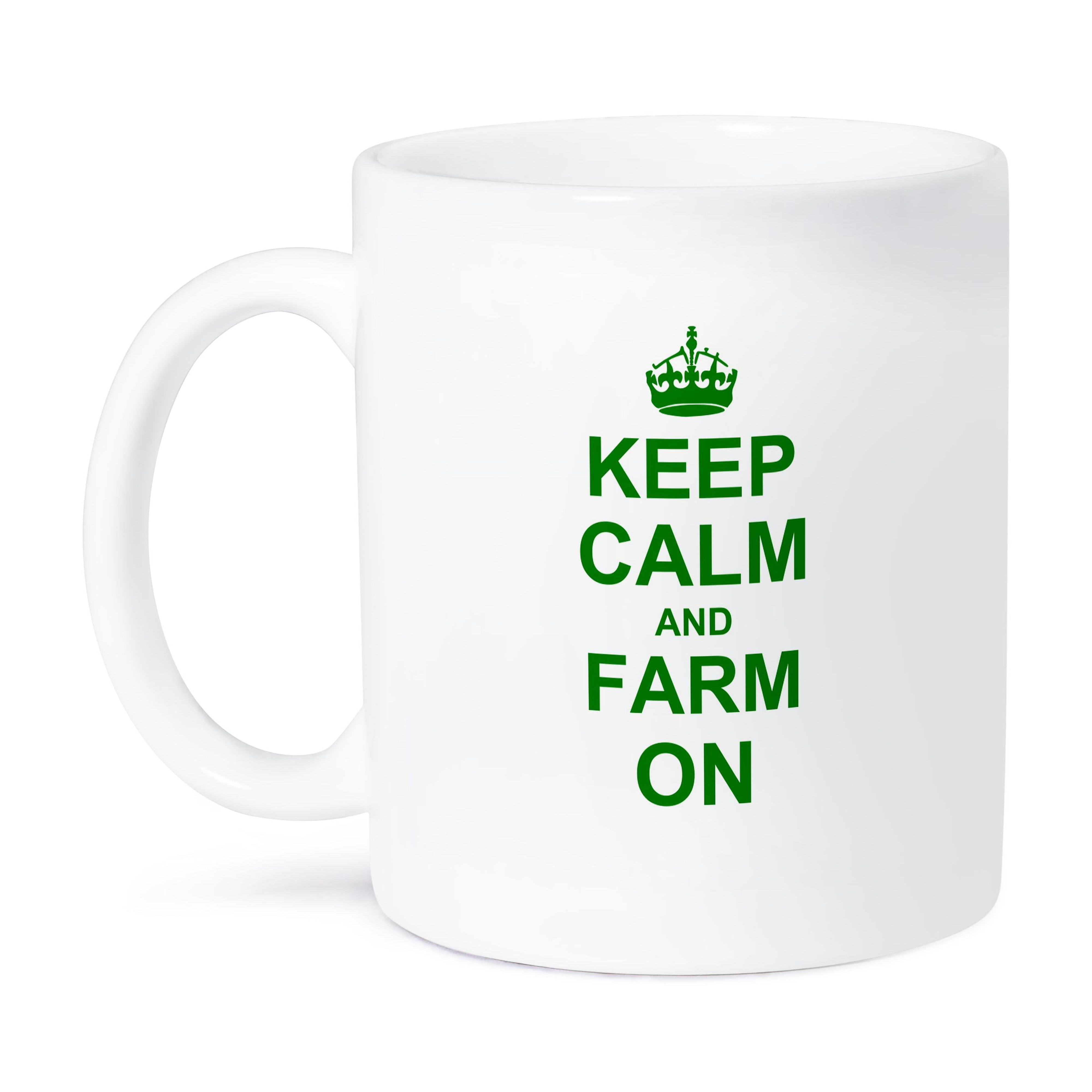 3dRose, Keep Calm and Farm on - carry on farming - gift for farmers ...