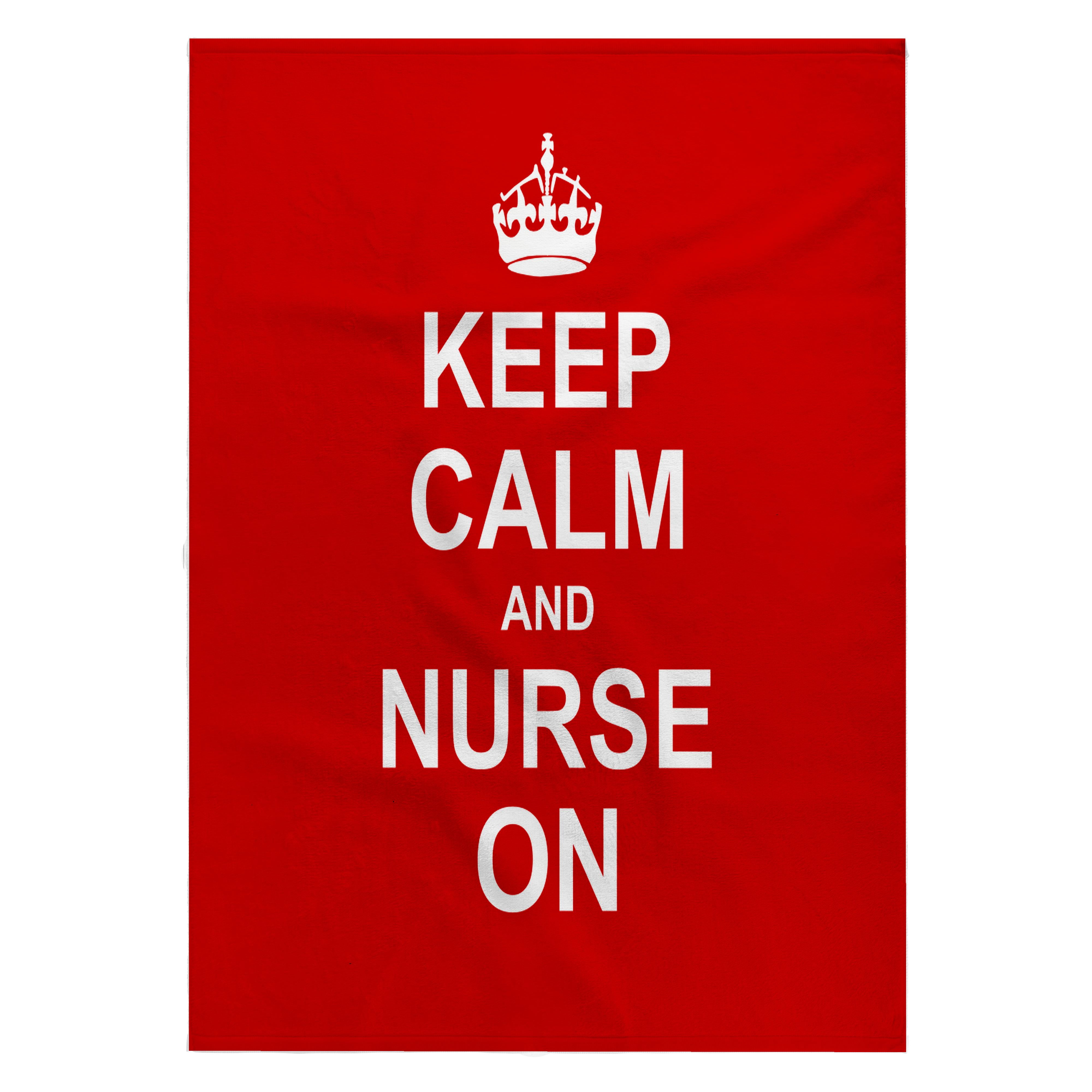 3dRose, Keep Calm and Nurse on - Red carry on nursing - Nurses day ...
