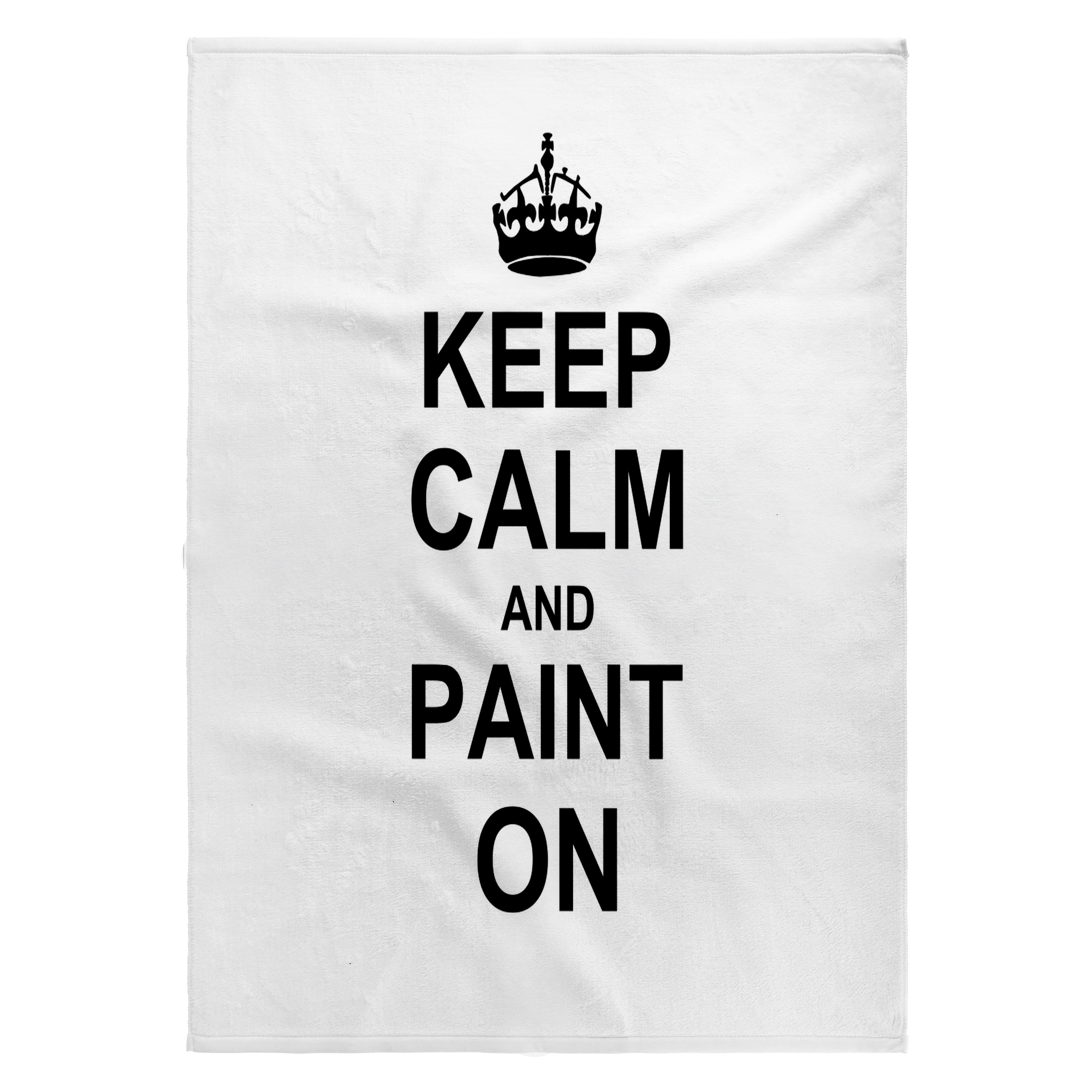 3dRose, Keep Calm and Paint on - carry on painting art - Painter hobby ...