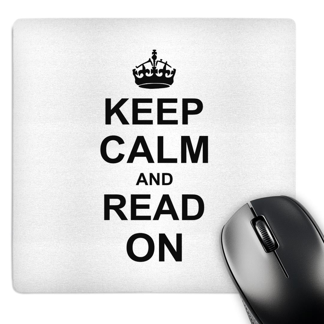 3dRose, Keep Calm and Read on - carry on reading hobby job - Reader ...