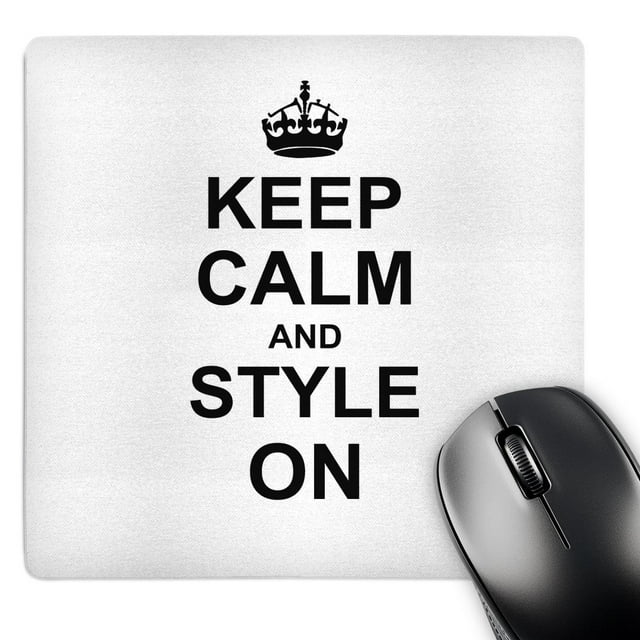 3dRose, Keep Calm and Style on - carry on styling - fashion stylist ...