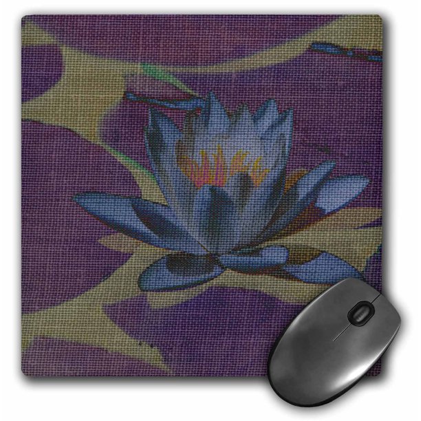 3dRose, Water Lily and Lily Pads - Flowers - Art - Zen, Mouse Pad ...