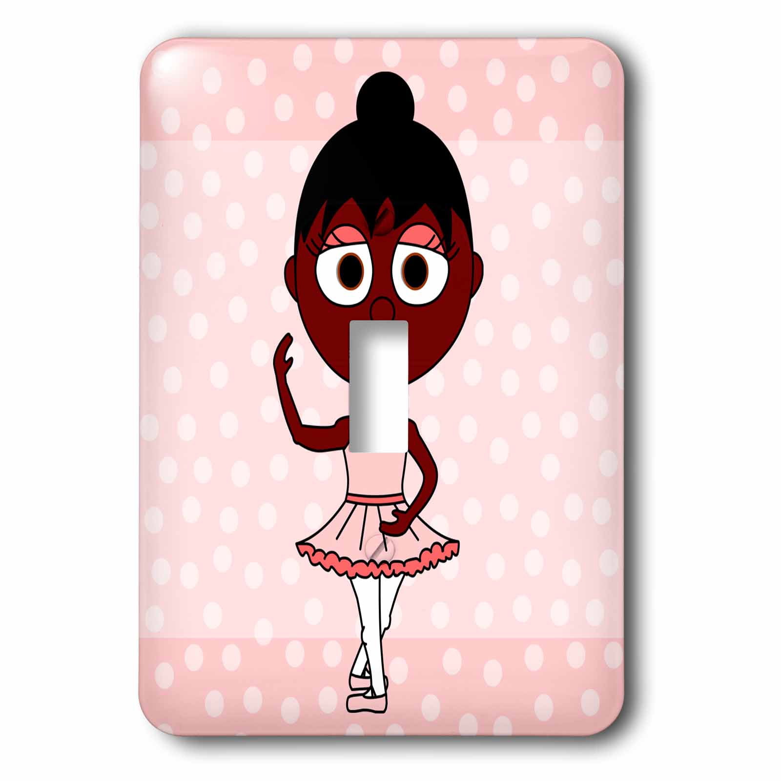 3dRose, Little Ballerina – African American Fourth Position, single ...