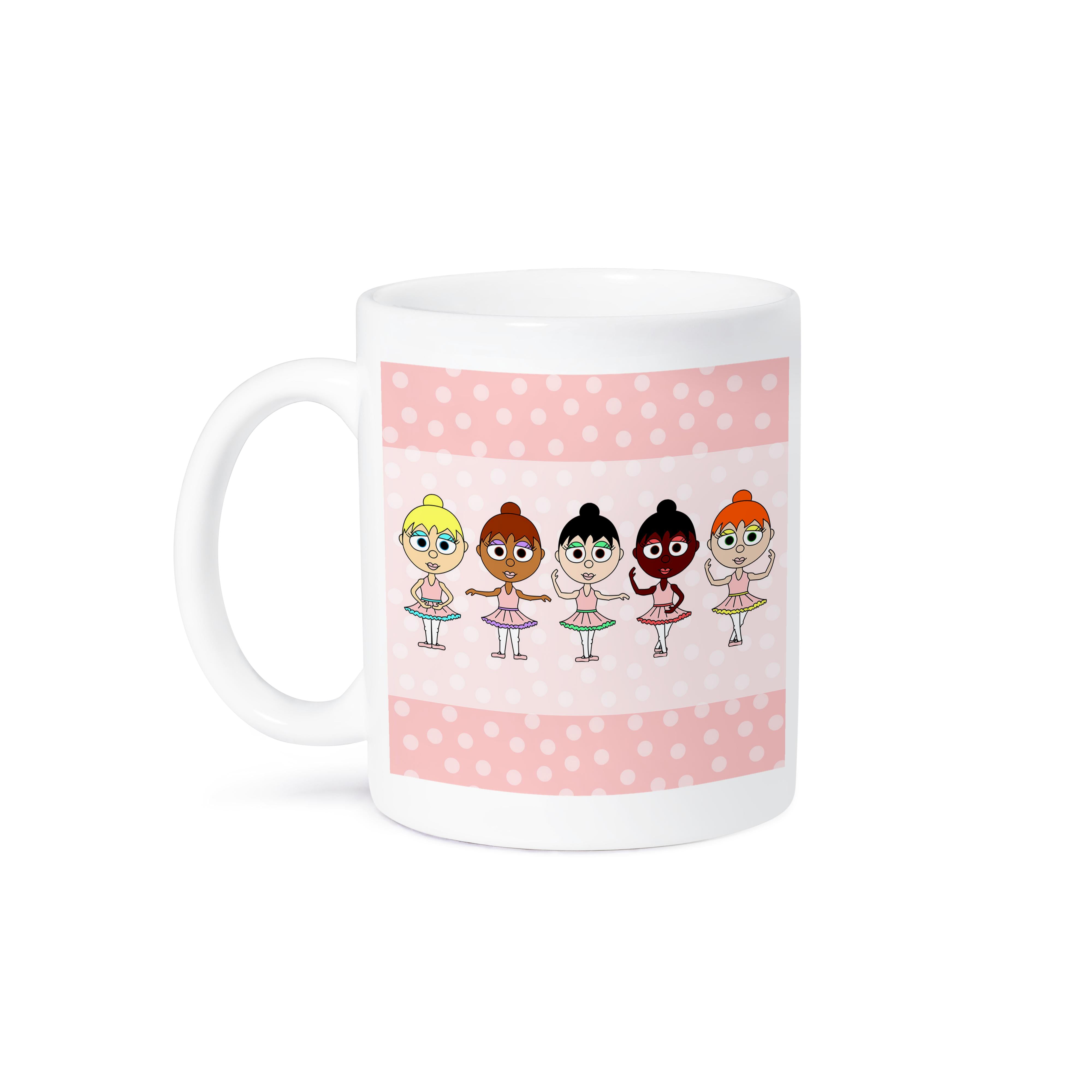 3dRose, Little Ballerina – Ballet Positions, 11oz Mug - Walmart.com