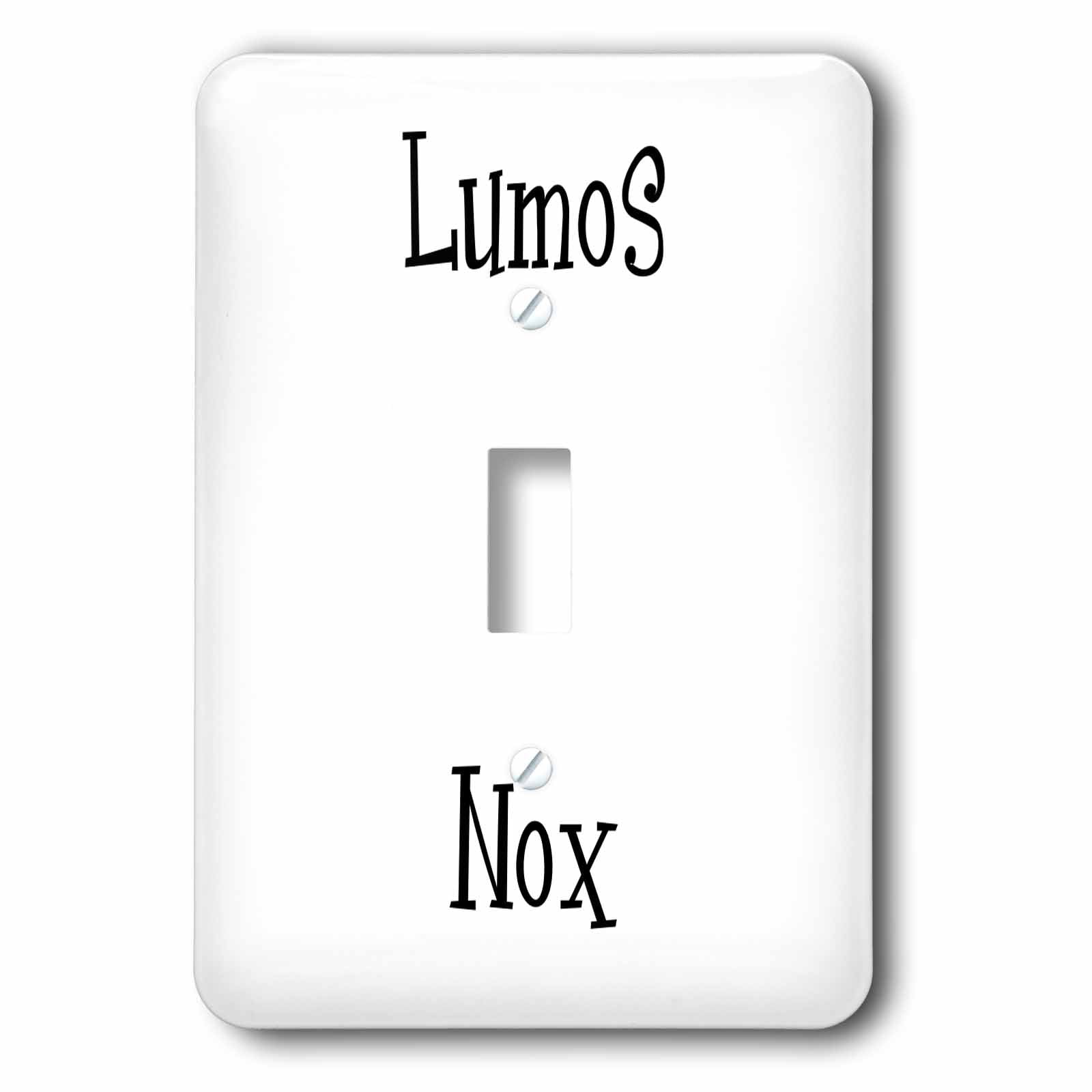 3dRose, Lumos and Nox - meaning light and dark night or darkness - on ...