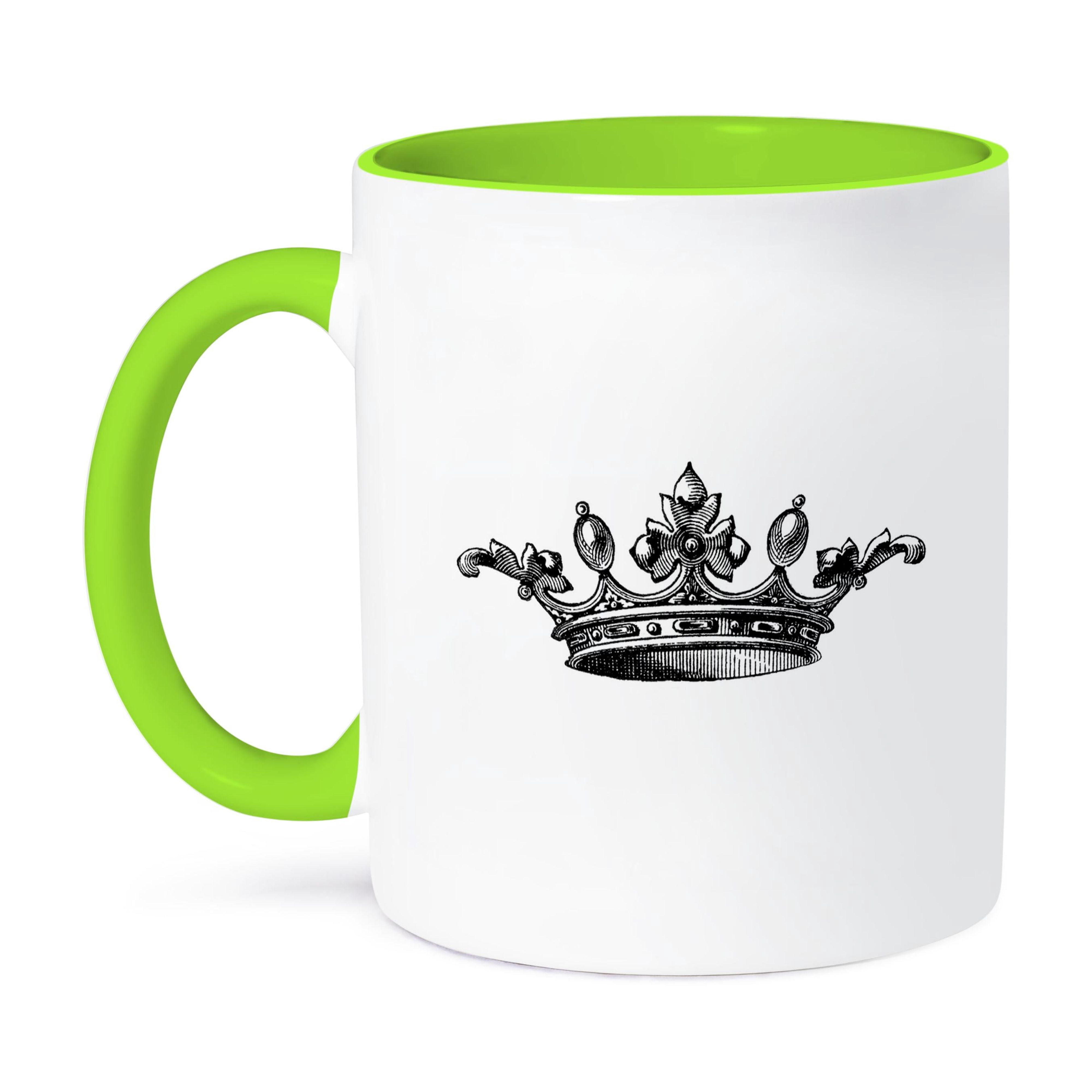 3dRose, Majestic crown black and white drawing - royal tiara-like crown ...