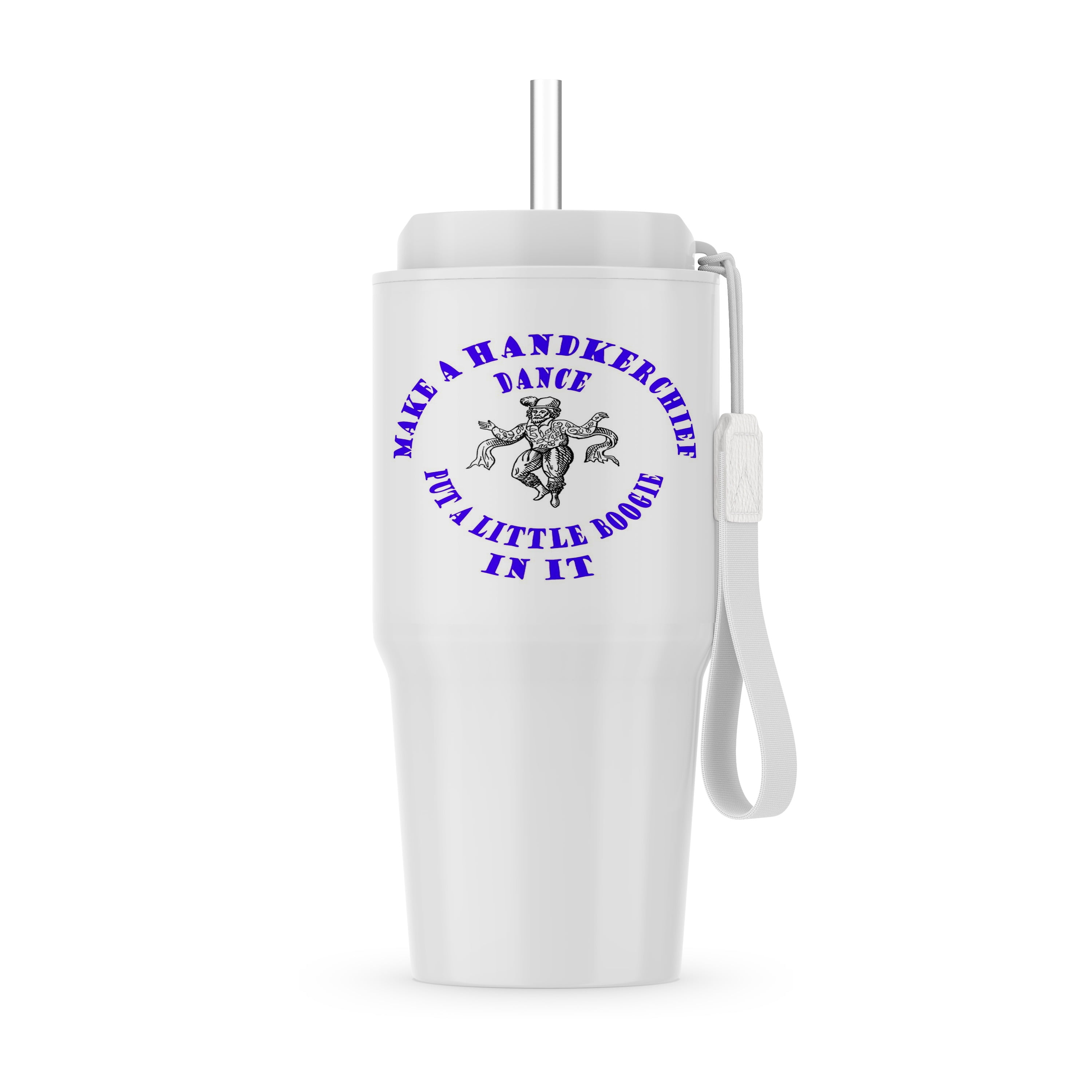 Make Handkerchief Dance Put A Little Boogie In It Pun Blue Text, 20oz ...