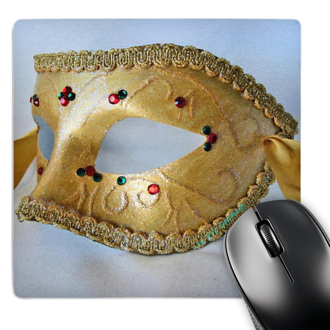 3dRose, Masquerade In Antique Gold Glitter, Mouse Pad - Walmart.com