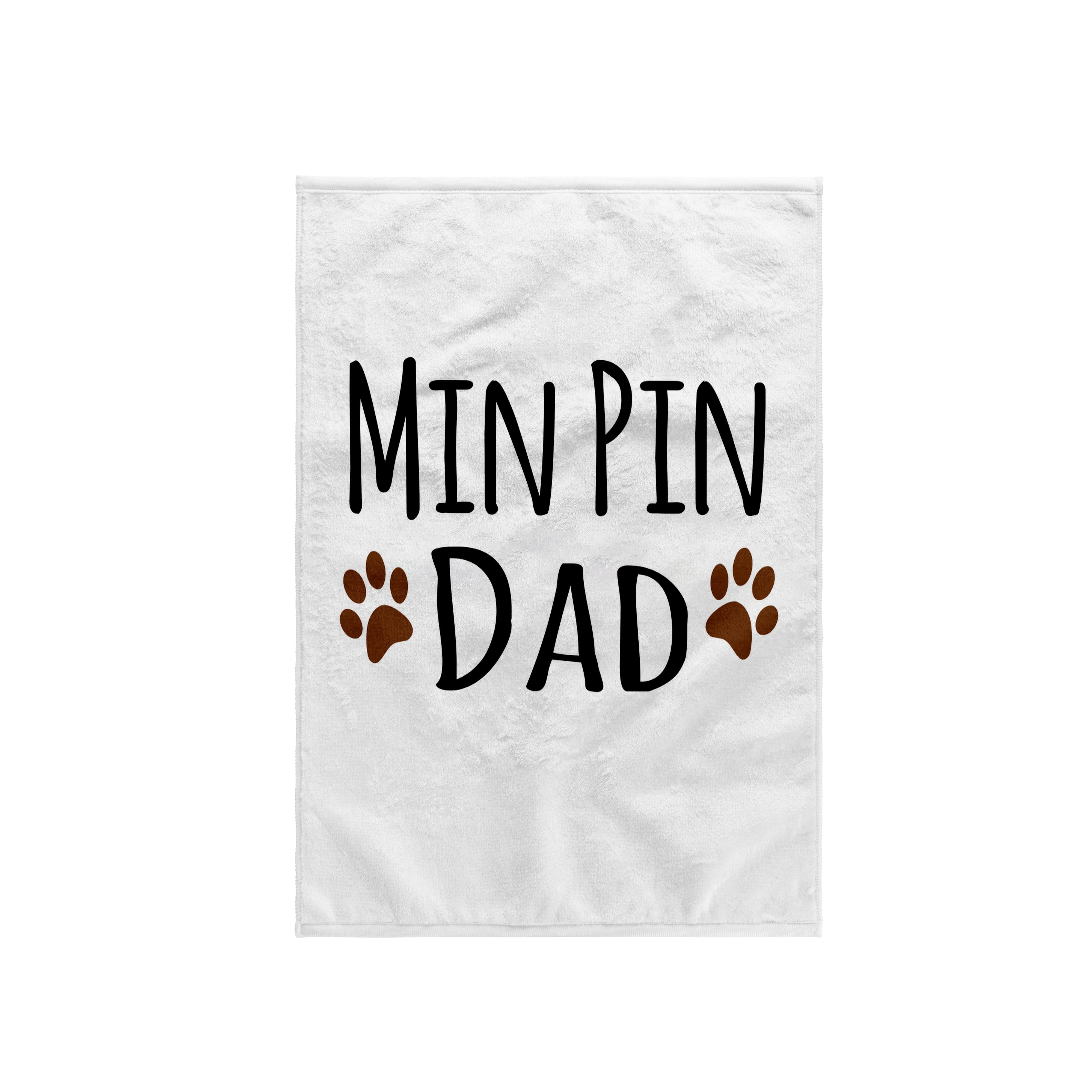 3dRose, Min Pin Dog Dad - Miniature Pinscher - Doggie by breed brown ...