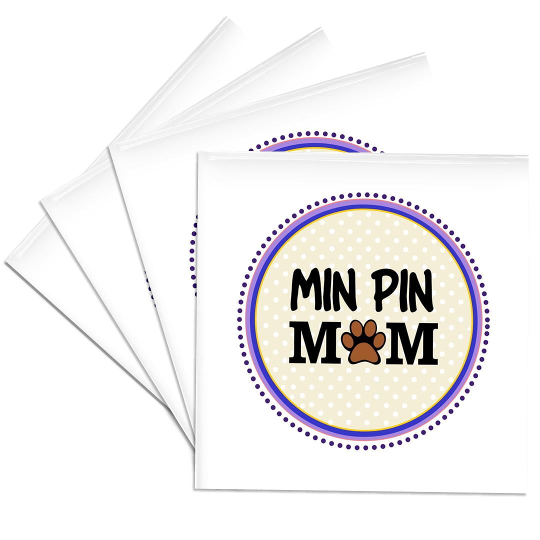 3dRose, Min Pin Dog Mom - Miniature Pinscher - Doggie mama by breed paw ...