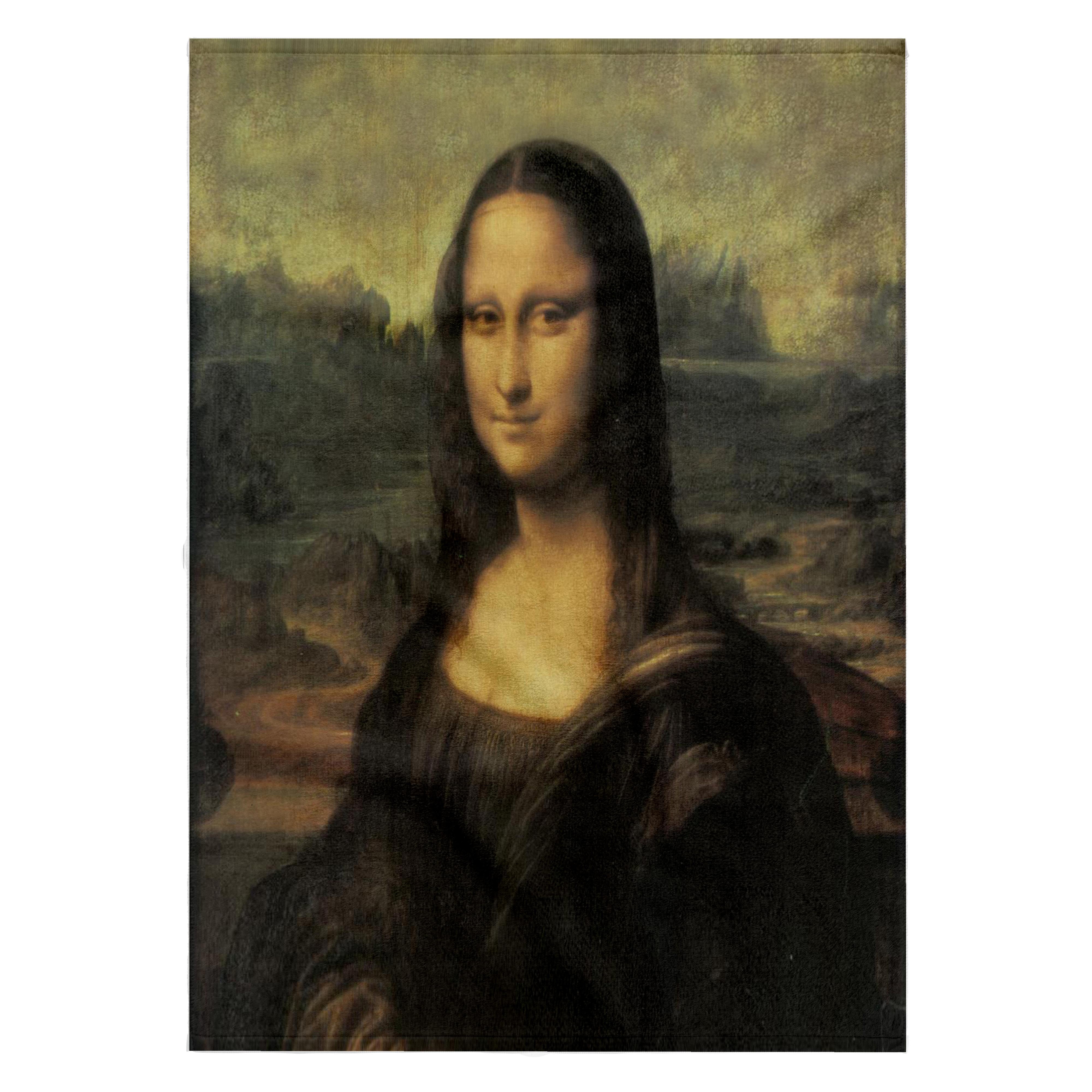 3dRose, Mona Lisa Vintage Art by Leonardo da Vinci, 22x30 Bath Hand Pool Towel - Walmart.com