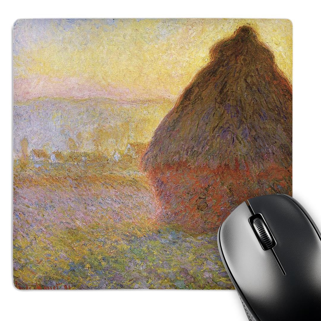 3dRose, Monet - The Hay Stack, Mouse Pad - Walmart.com