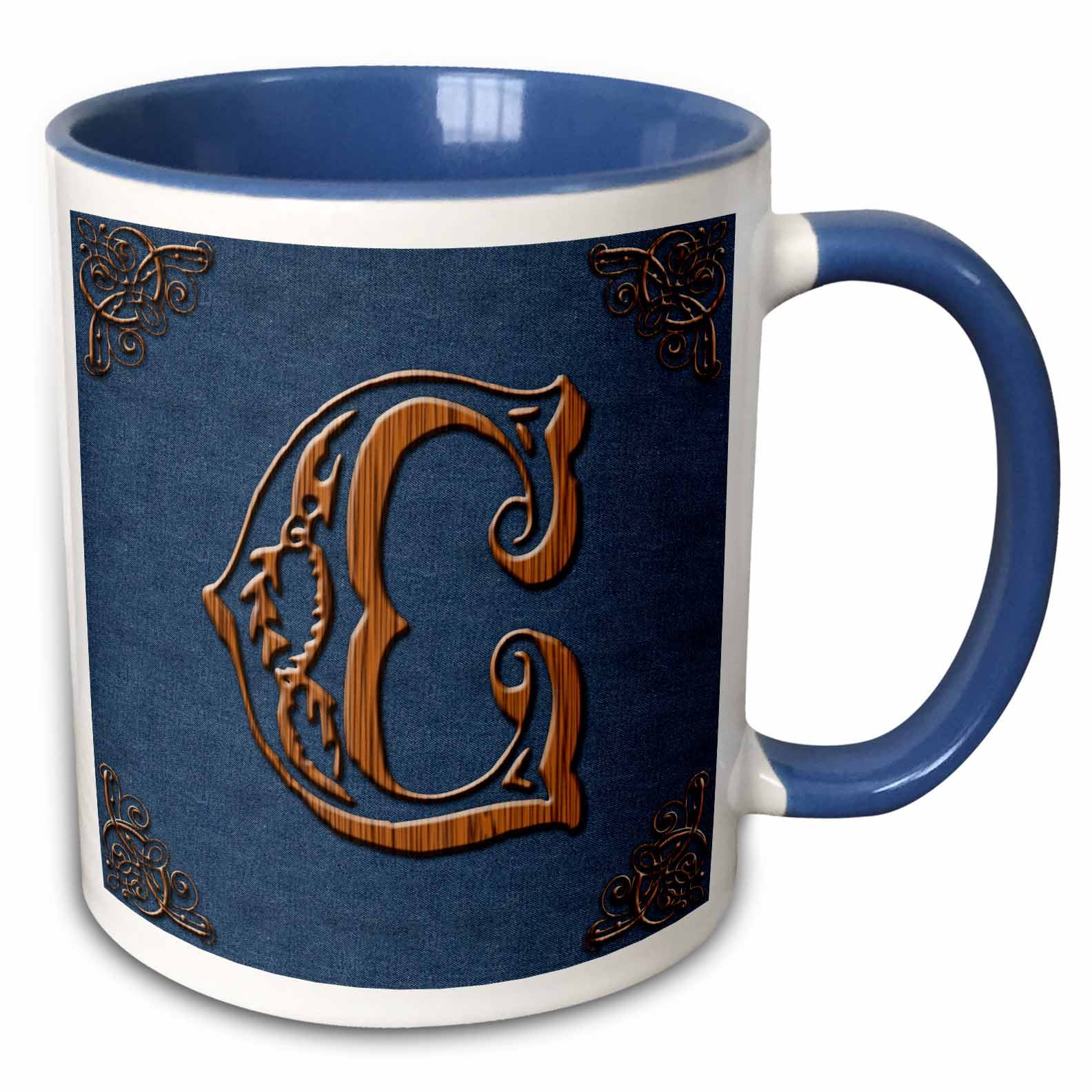 3drose, Monogram Letter C in Victorian Western Font That Looks Like ...