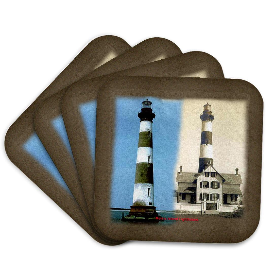 3drose, Morris Island Lighthouse and Camera Station (now and Then 1914 ...