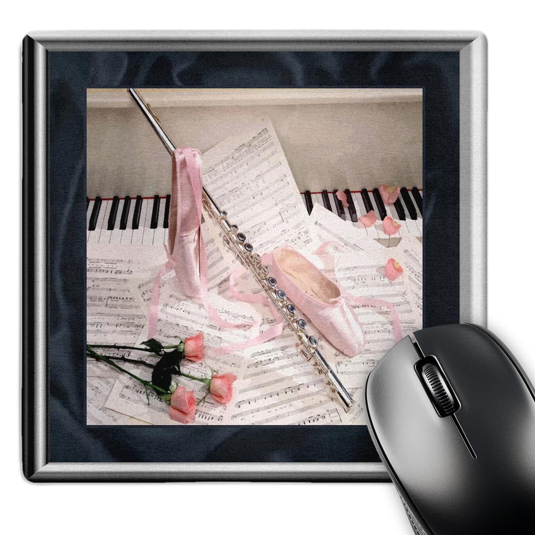 3dRose, Music of Flute and Keys, Mouse Pad - Walmart.com