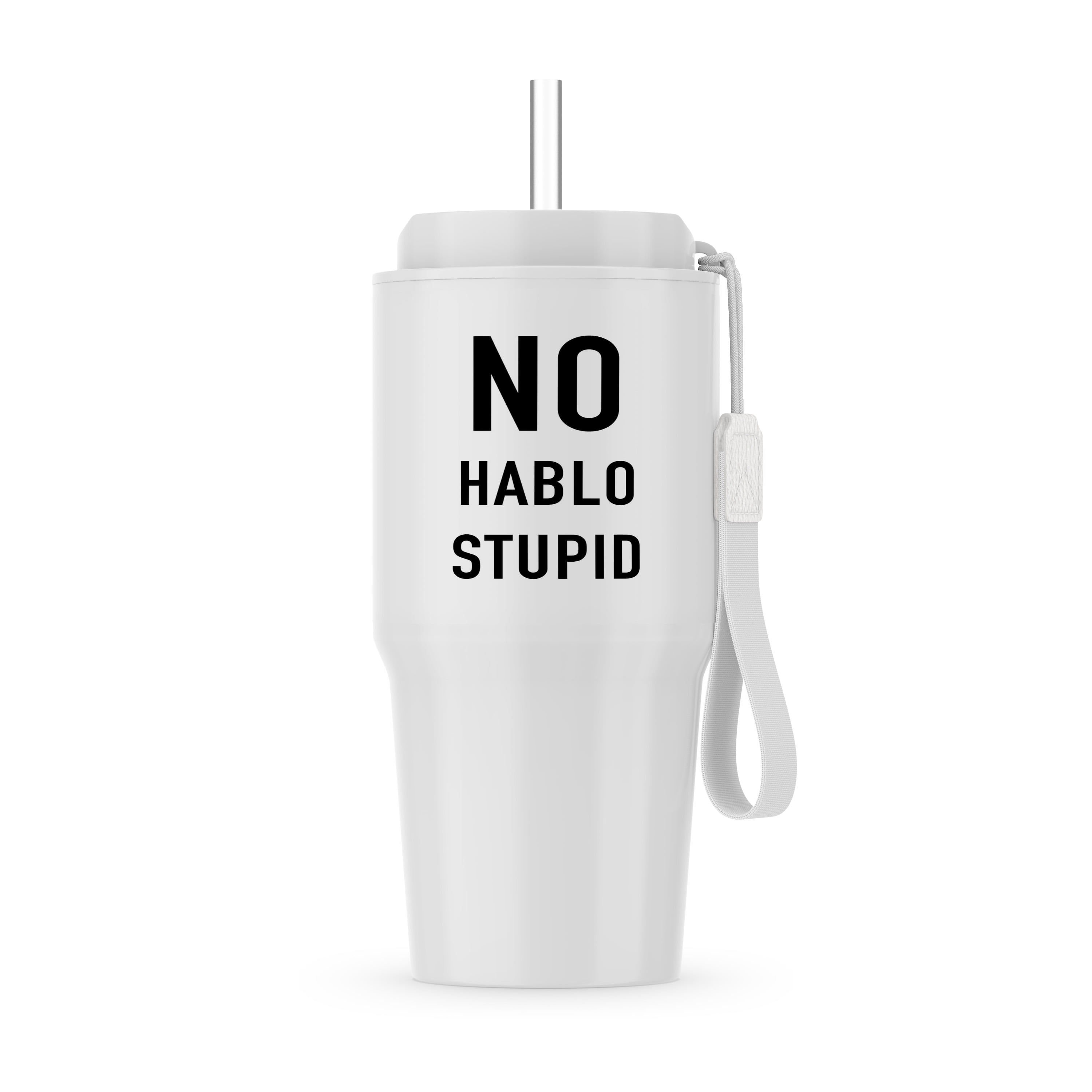 No Hablo Stupid, 20oz Tumbler - Walmart.com