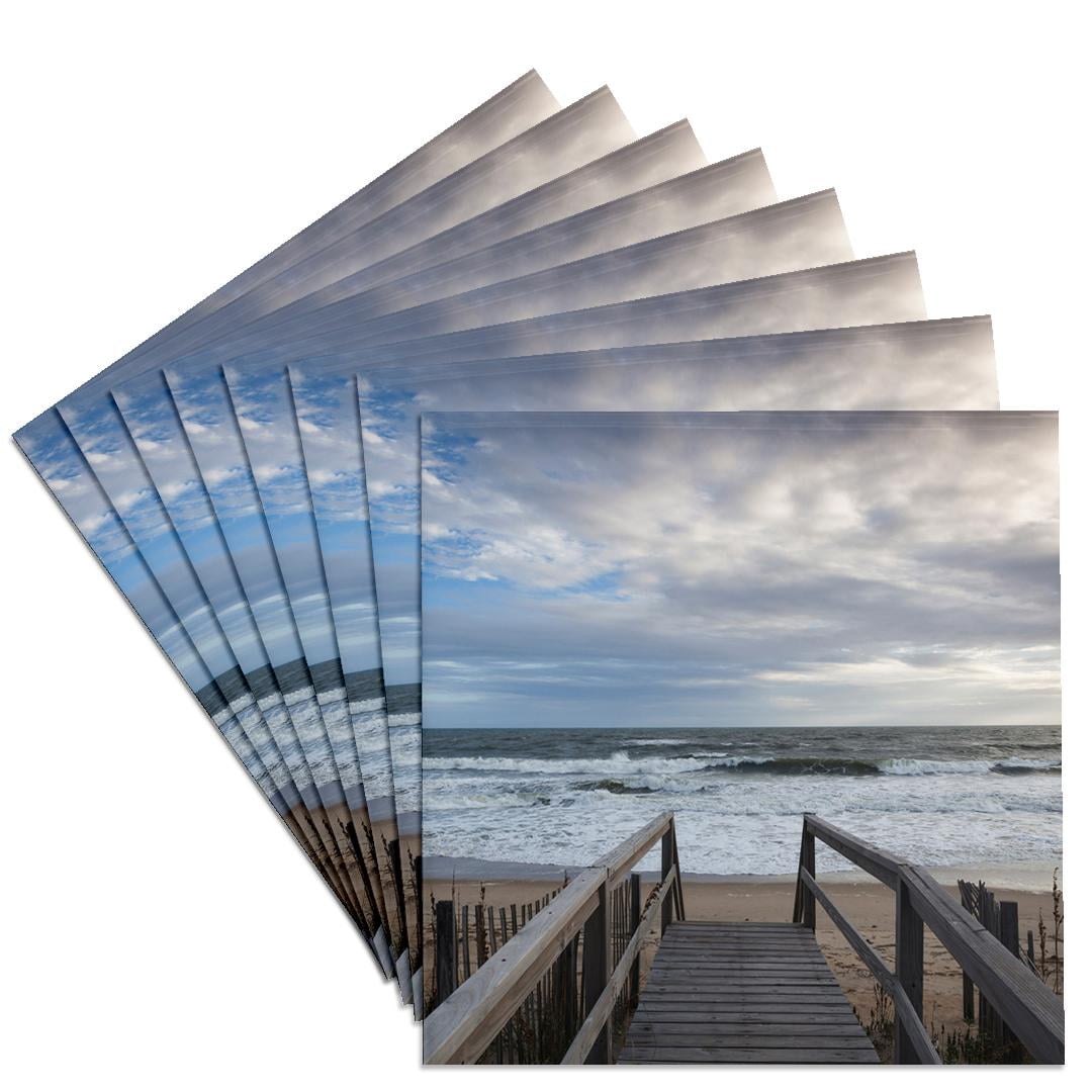 3drose, North Carolina, Outer Banks National Seashore, Kitty Hawk, Set ...