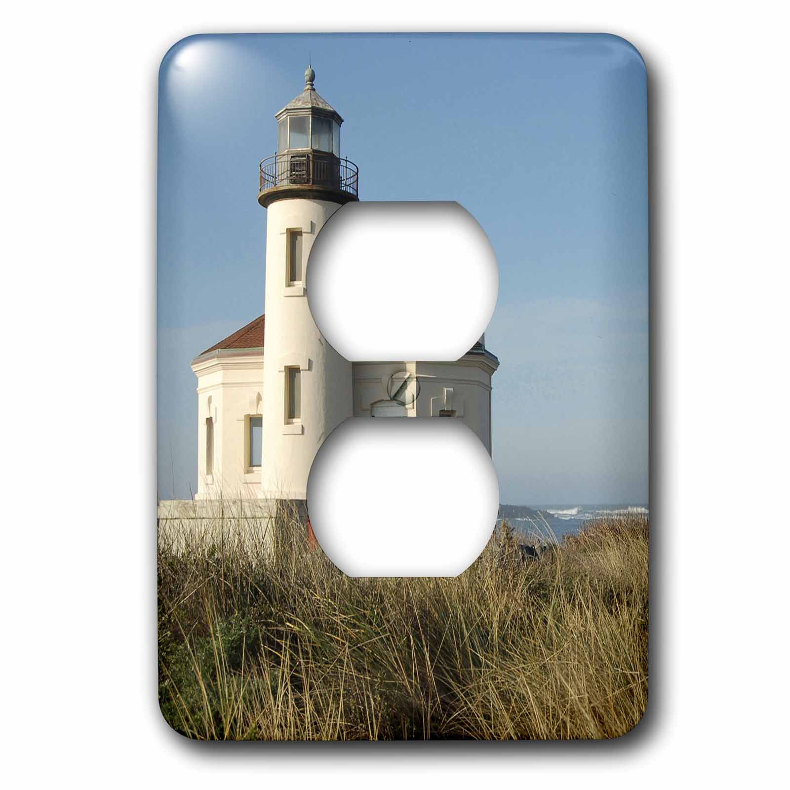 3dRose, Oregon, Coquille River lighthouse, Bullards Beach SP - US38 ...