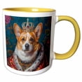 3drose, Pembroke Welsh Corgi Royal Portrait Canine Majesty, 11oz Two ...