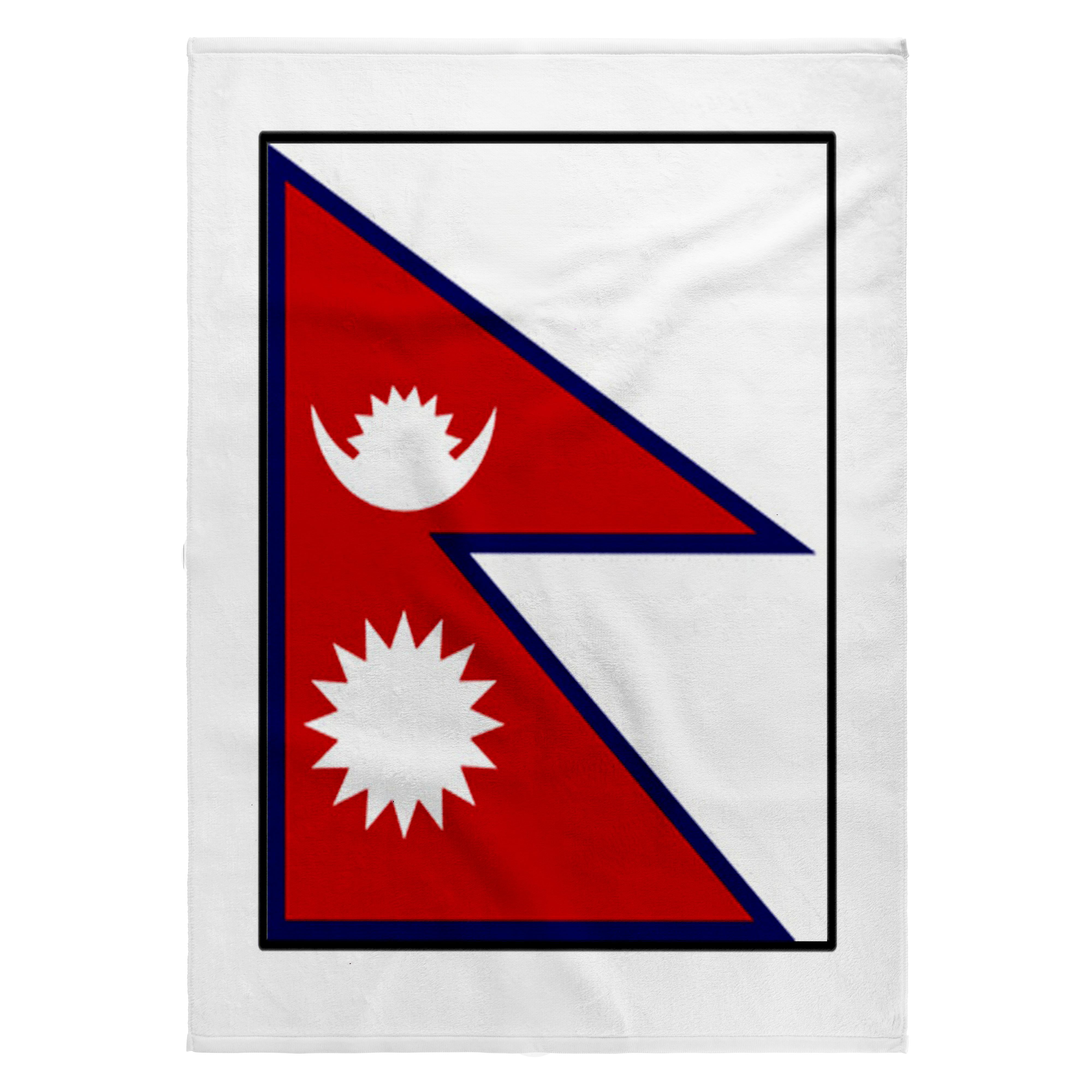 3dRose, Photo of Nepal Flag Button, 22x30 Bath Hand Pool Towel ...