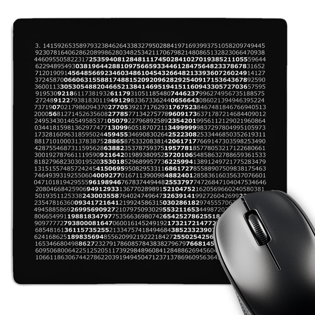 3dRose, Pi Written Out, MousePad - Walmart.com
