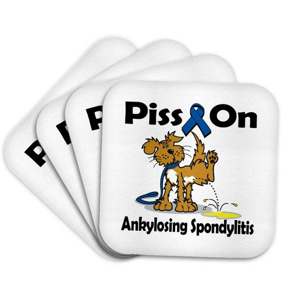 3dRose, Piss On Ankylosing Spondylitis Awareness Ribbon Cause Design ...