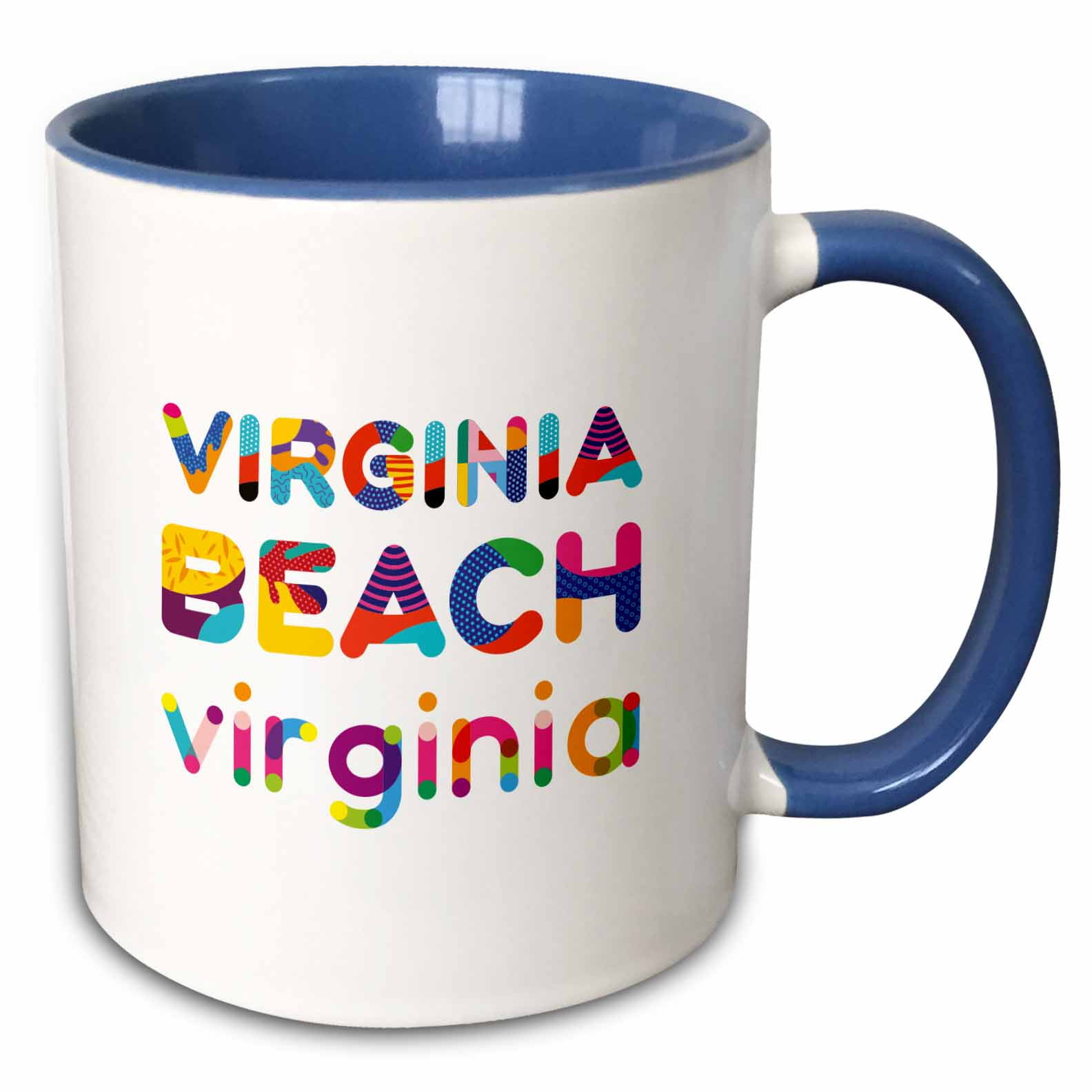3drose, Popular American Beaches. Virginia Beach, Virginia Colorful ...