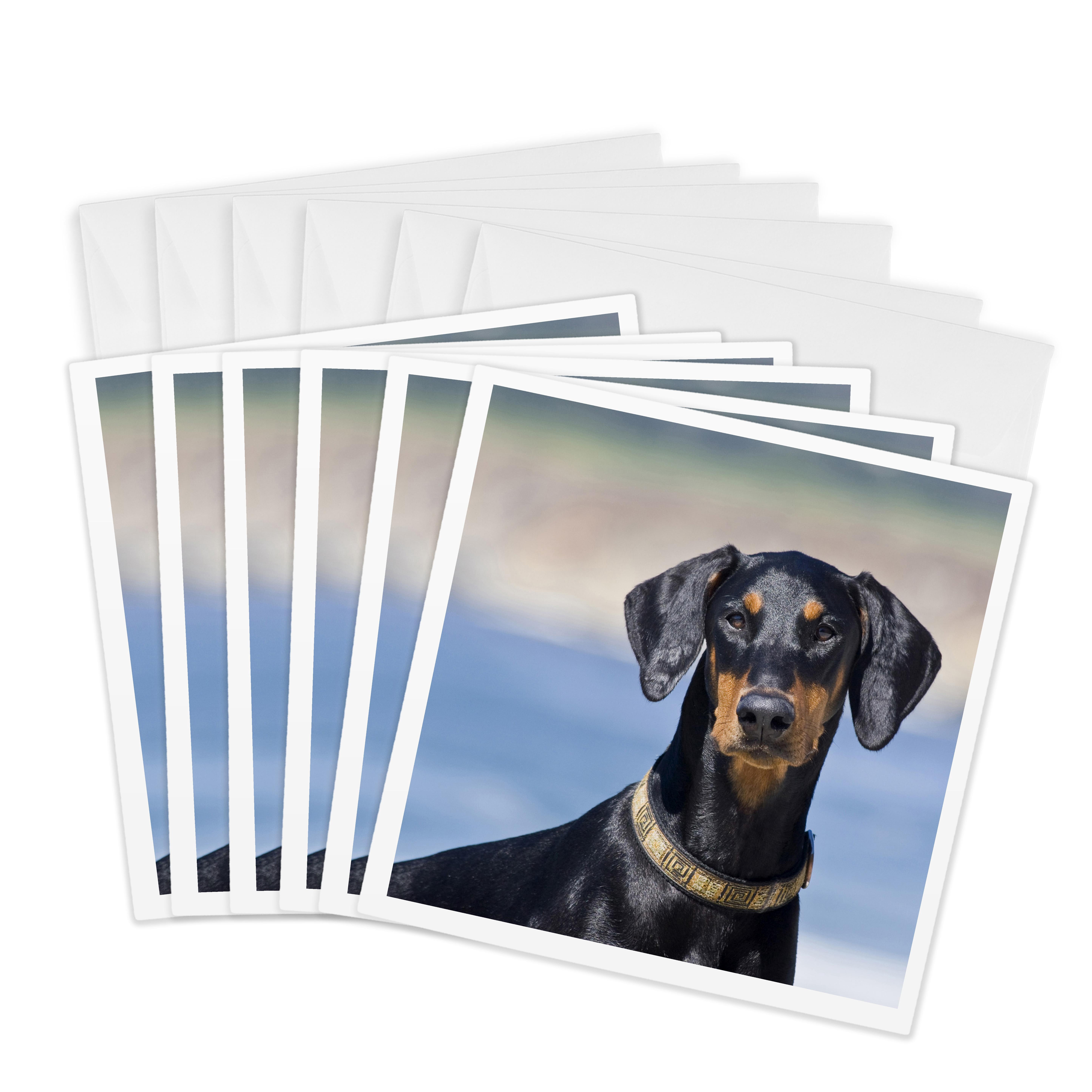 3drose, Portrait of a Doberman Pinscher Dog - Us05 Zmu0280 - Zandria ...