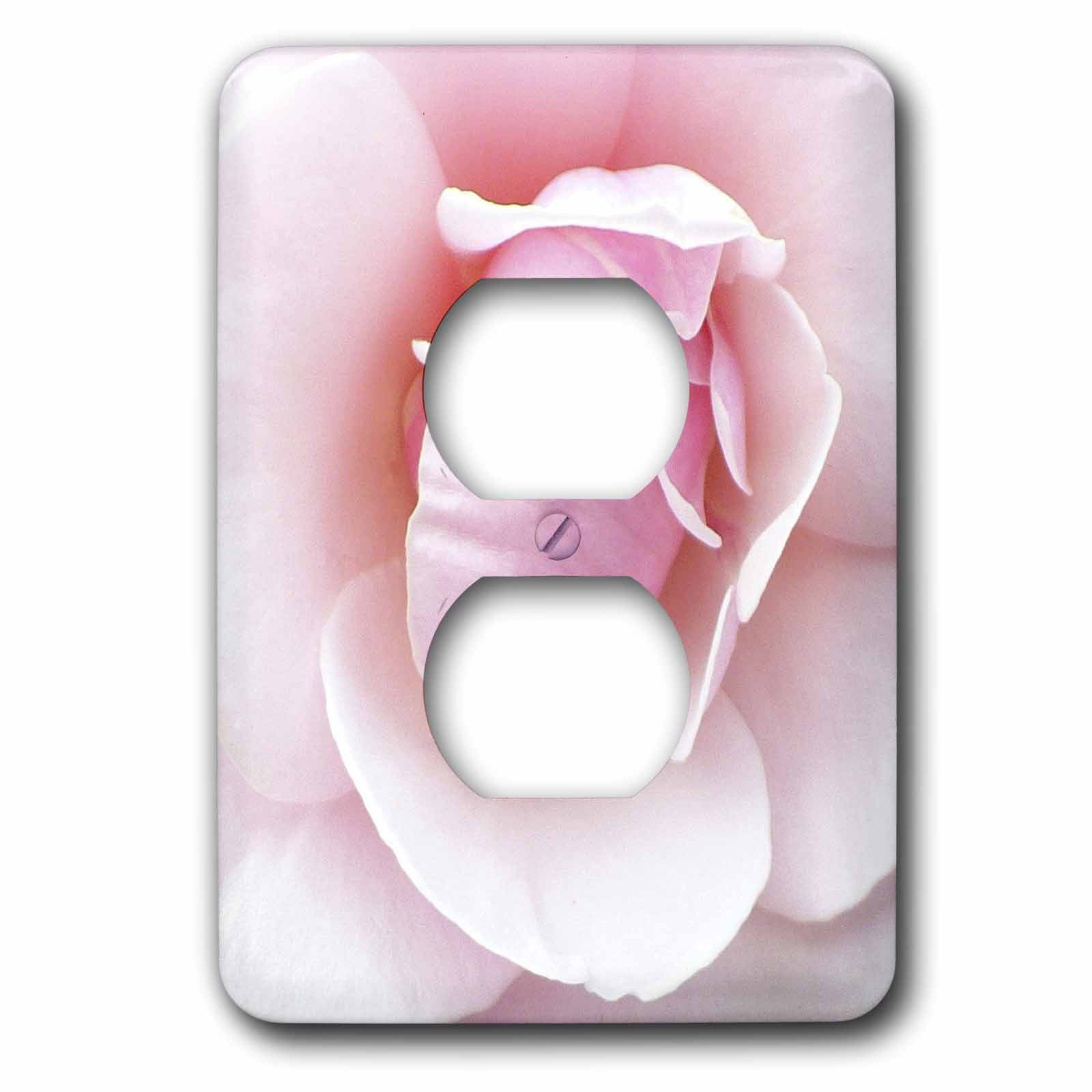 3dRose, Powder Puff Pink, 2 plug outlet cover - Walmart.com
