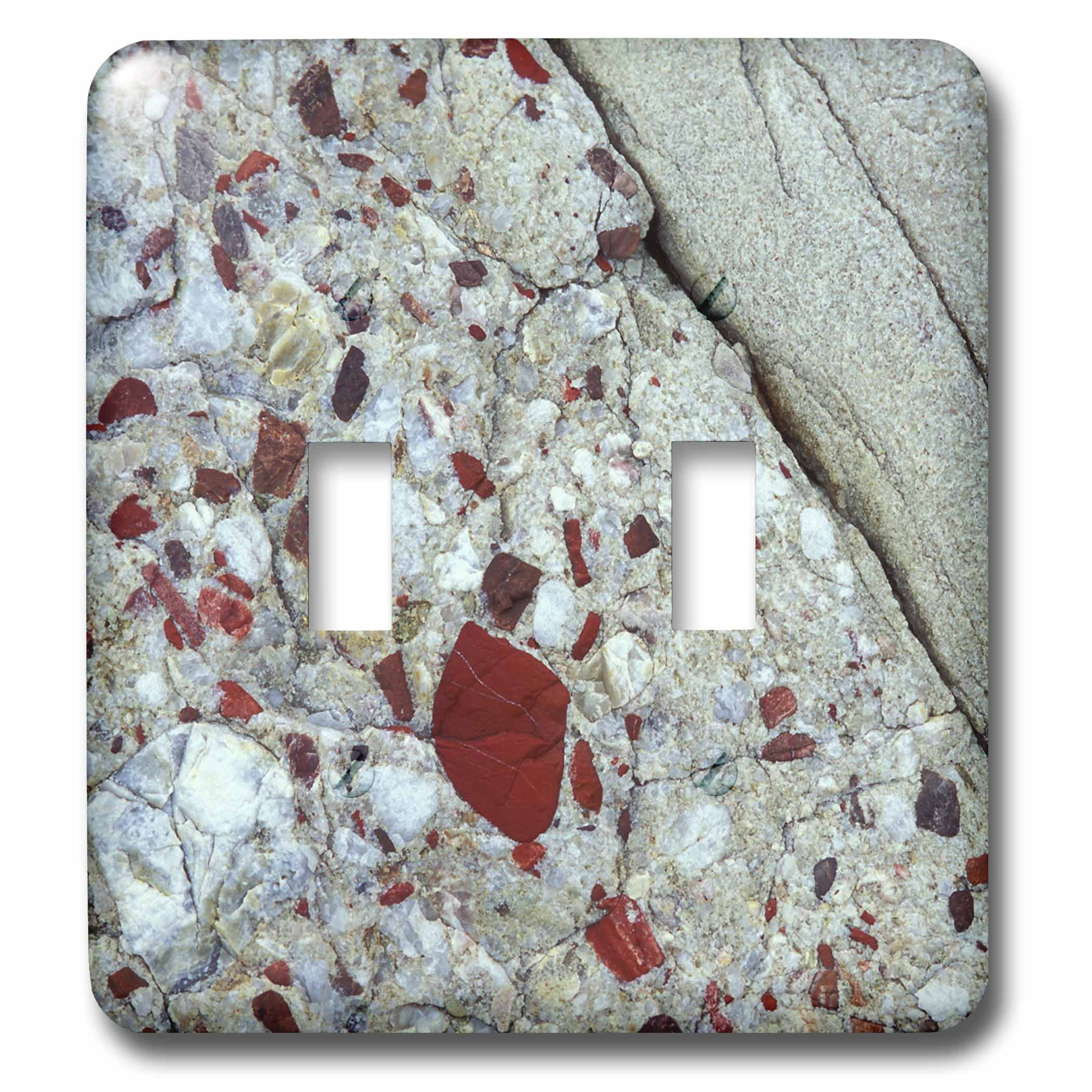 3dRose, Pudding stone, jasper quartz, rock mineral - US23 BJA0030 ...